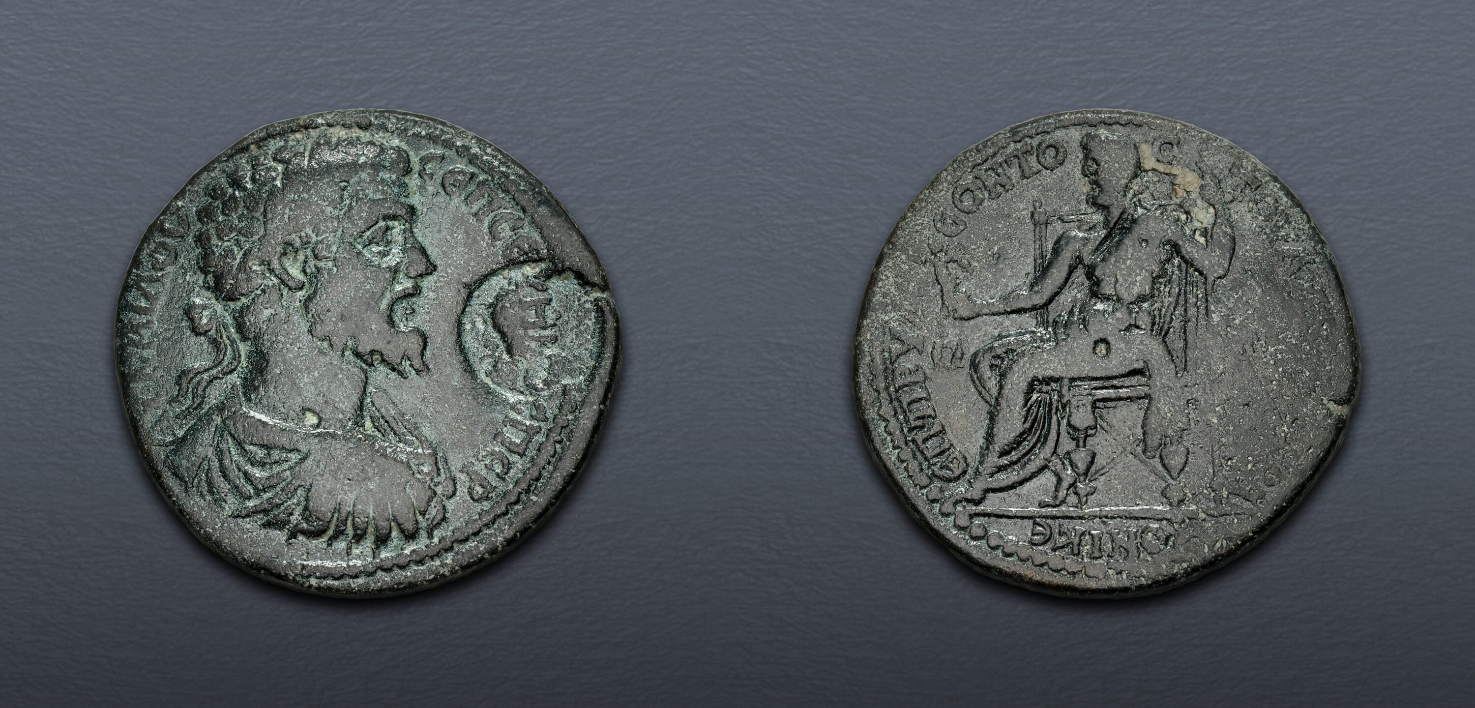 CARIA, Stratonicaea. Septimius Severus. AD 193-211. Æ (32.5mm, 16.75 g ...