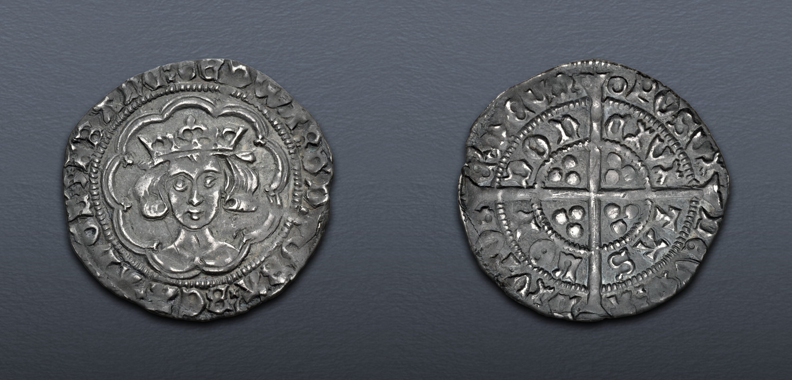 YORK (Restored). Edward IV. Second reign, 1471-1483. AR Groat (27mm, 2. ...