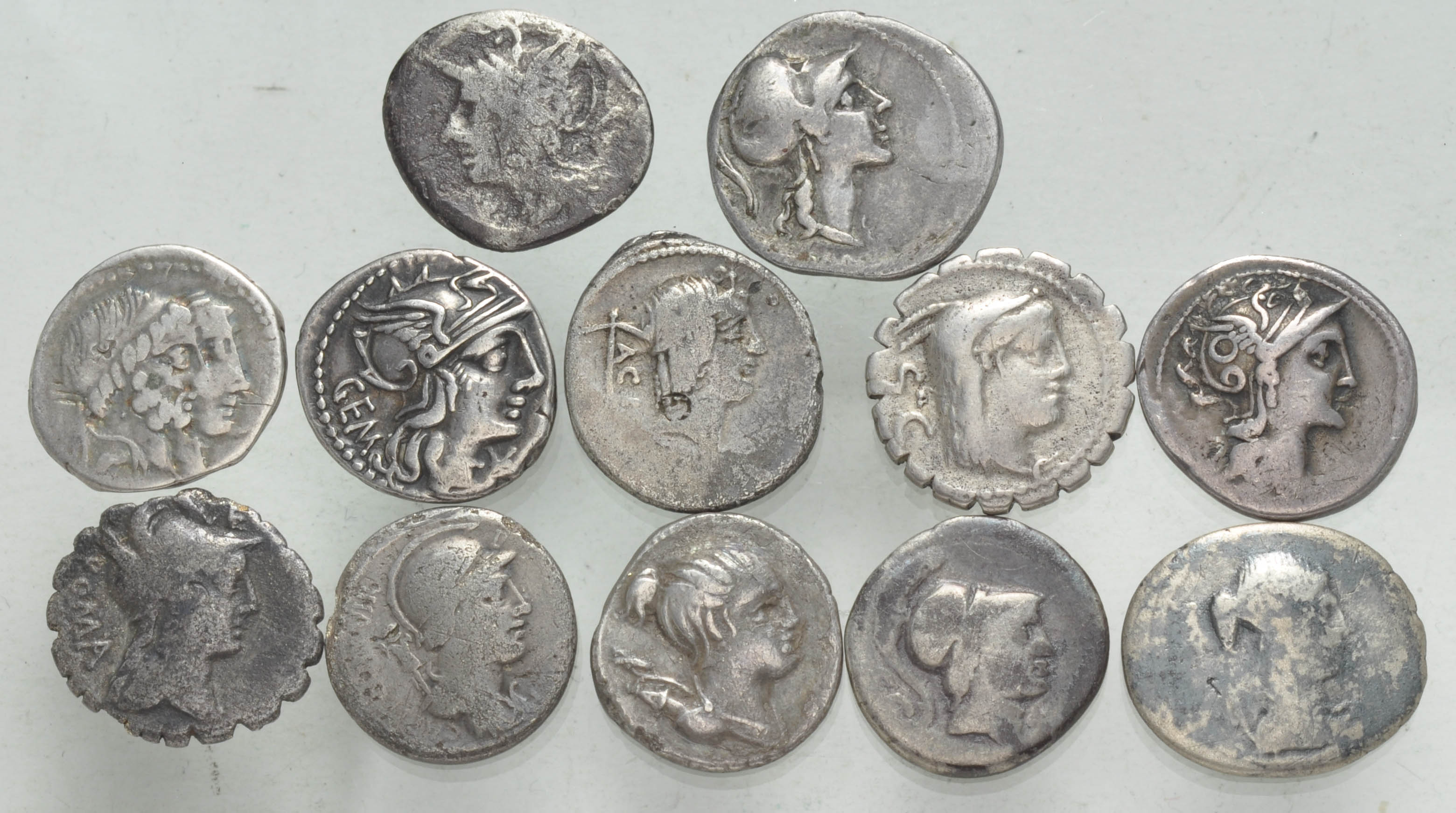 ROMAN. Republic. Lot of twelve (12) AR Denarii. | Classical Numismatic ...