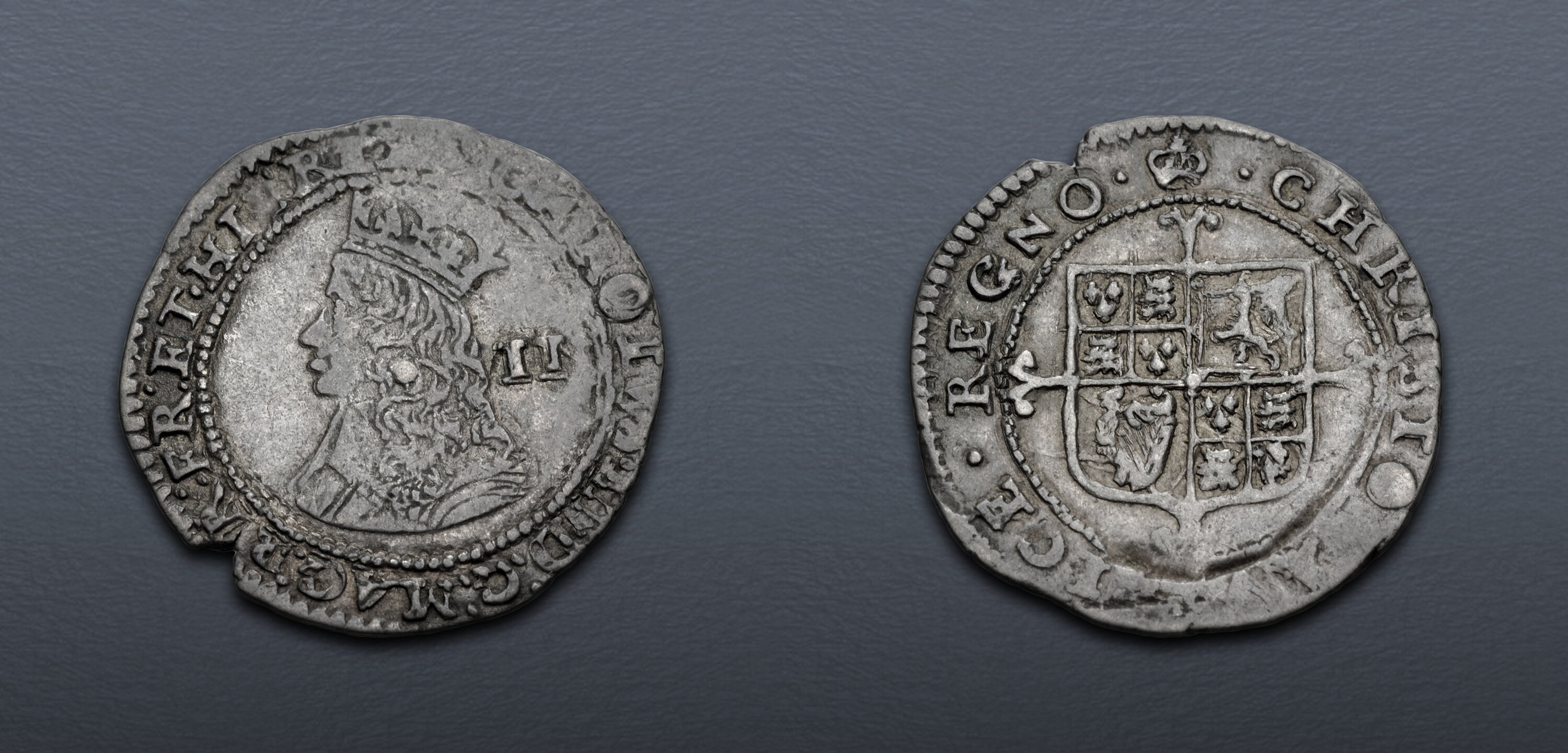STUART. Charles II. 1660-1685. AR Twopence (26mm, 1.04 g, 5h). Third ...