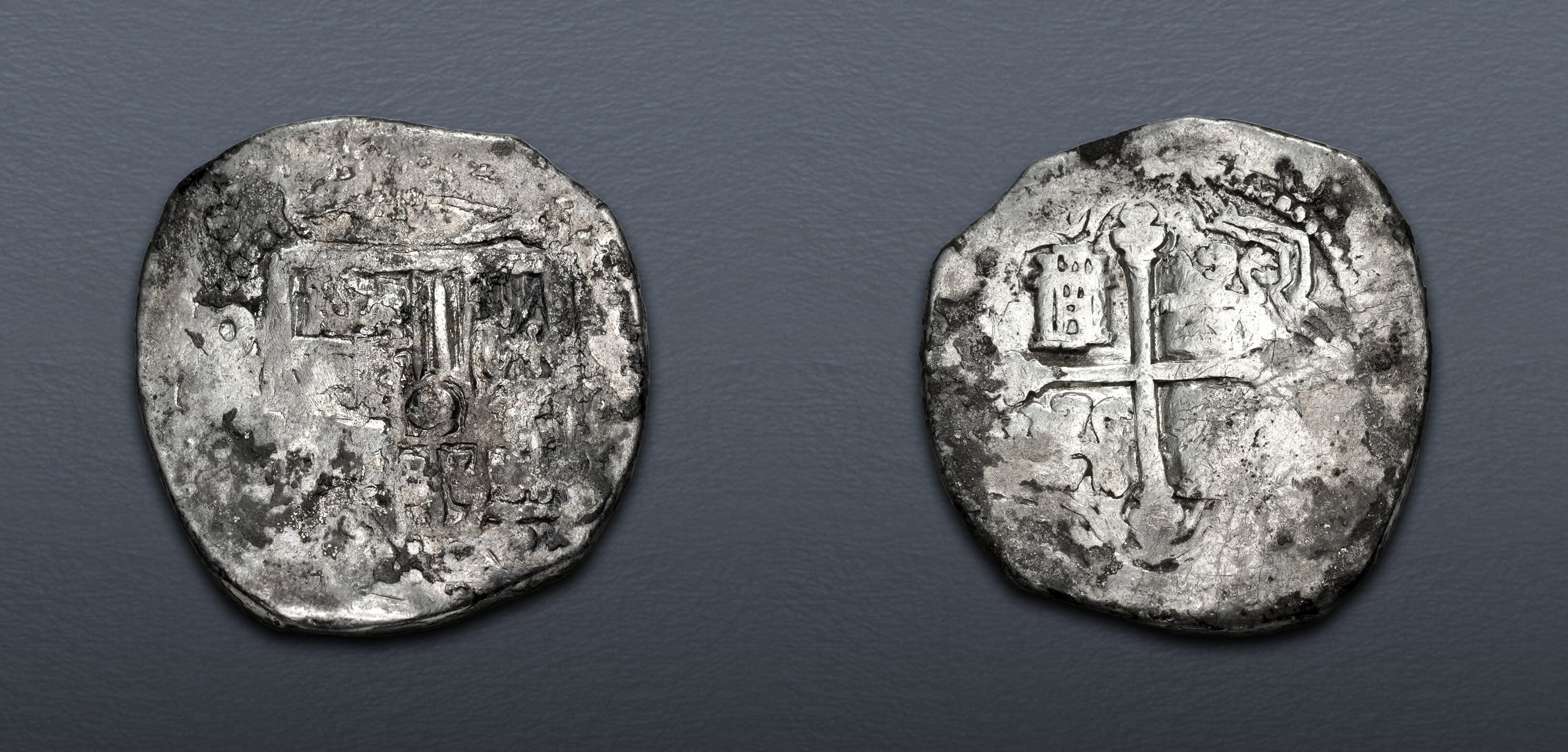 MEXICO, Colonial. Felipe IV. King of Spain, 1621-1665. AR 8 Reales ...