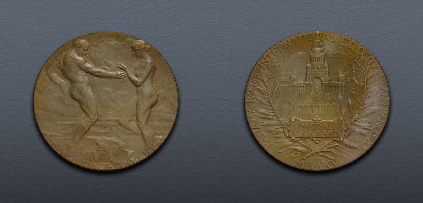 Panama–Pacific International Exposition – Medal of Award. 1915. Æ Medal ...