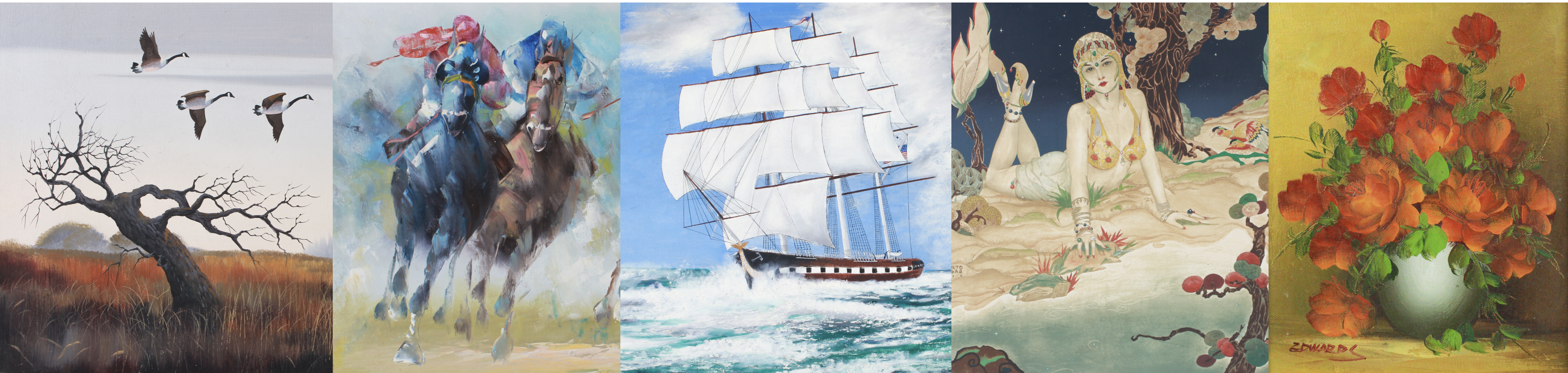 Online Only Art: Timed Eclectic Variety Auction | Bunch Auctions