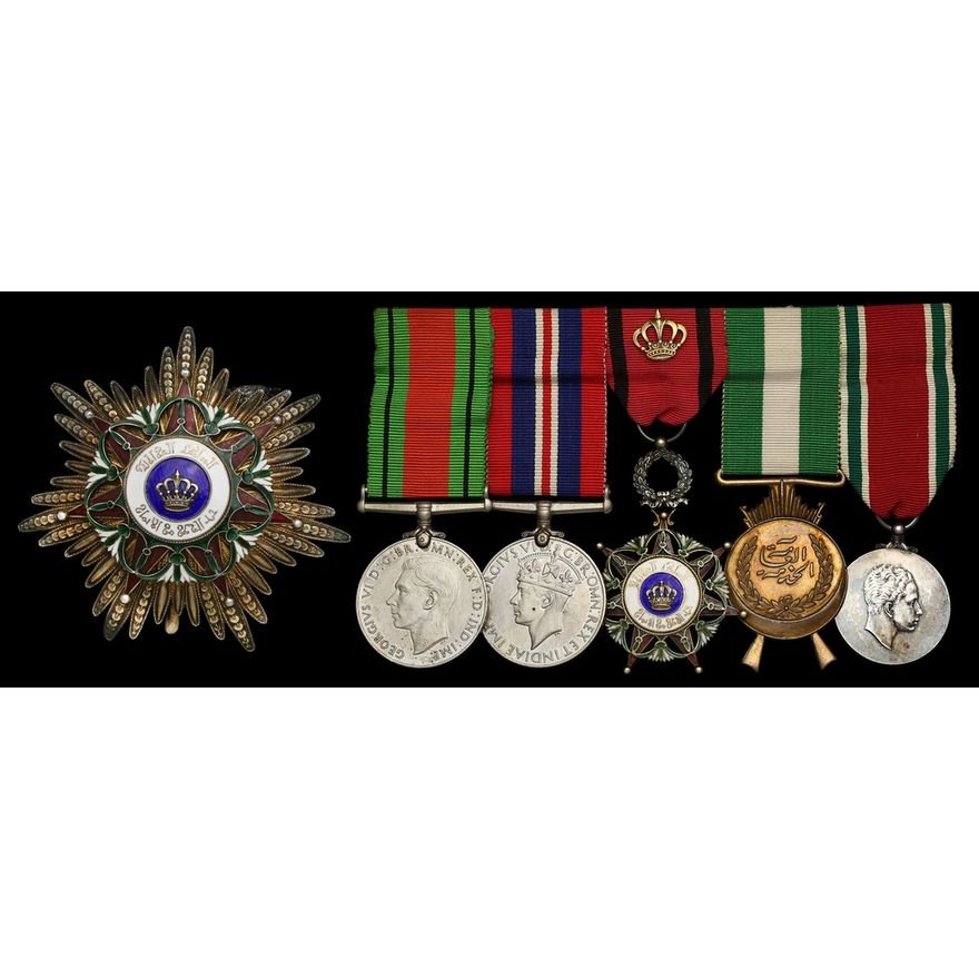 An outstanding Iraqi Order of Al Rafidain group of five awarded to ...