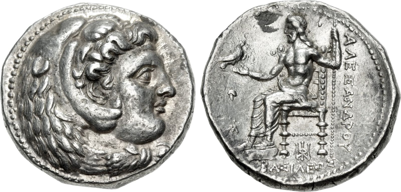 KINGS of MACEDON. Alexander III 'the Great'. 336-323 BC. AR Tetradrachm ...