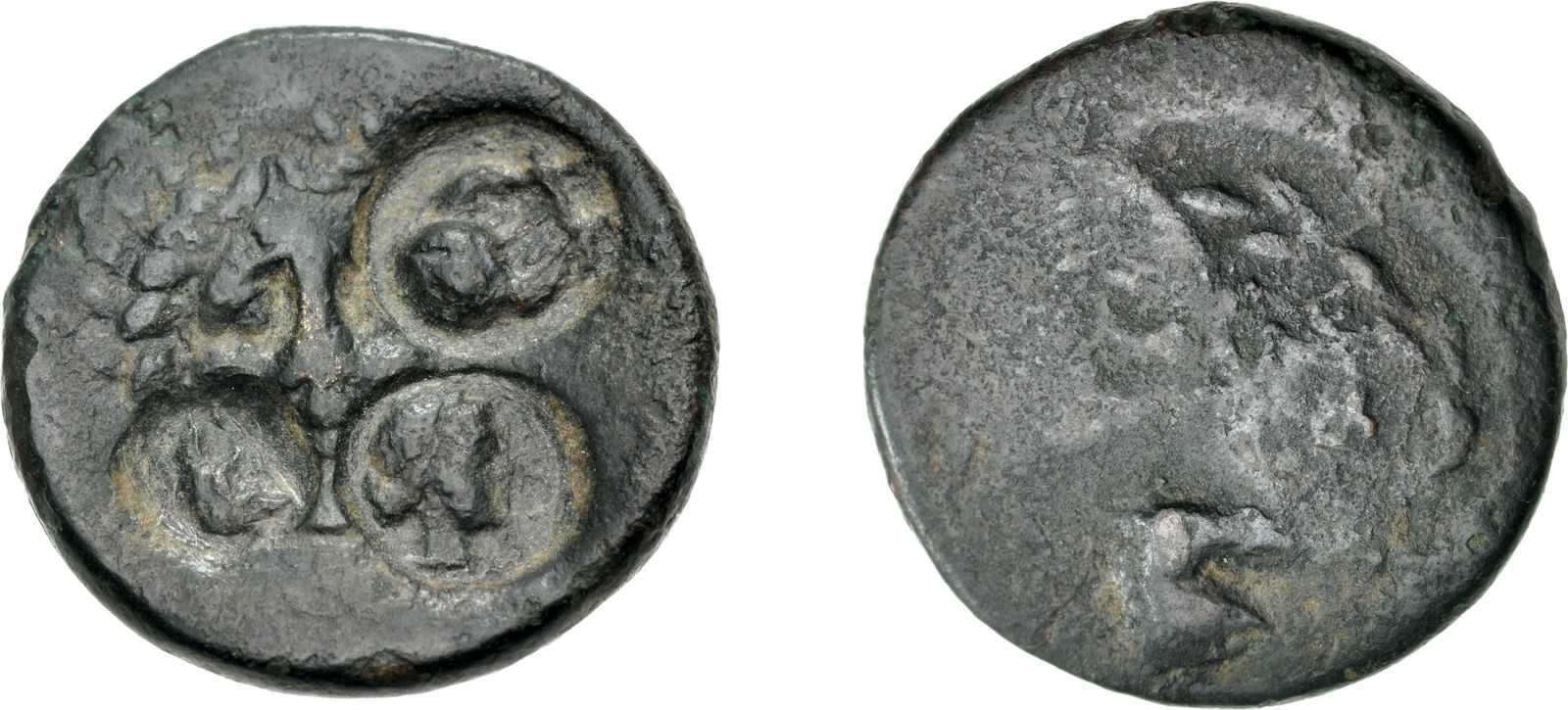 TROAS, Alexandreia. Circa 164-135 BC. Æ (21mm, 5.40 g, 10h). Coin and ...