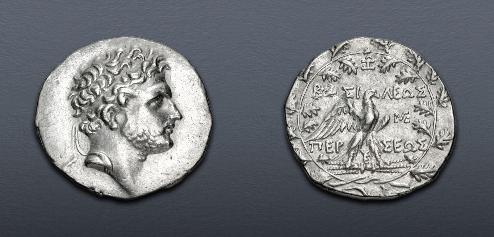 KINGS of MACEDON. Perseus. 179-168 BC. AR Tetradrachm (32mm, 16.90 g ...