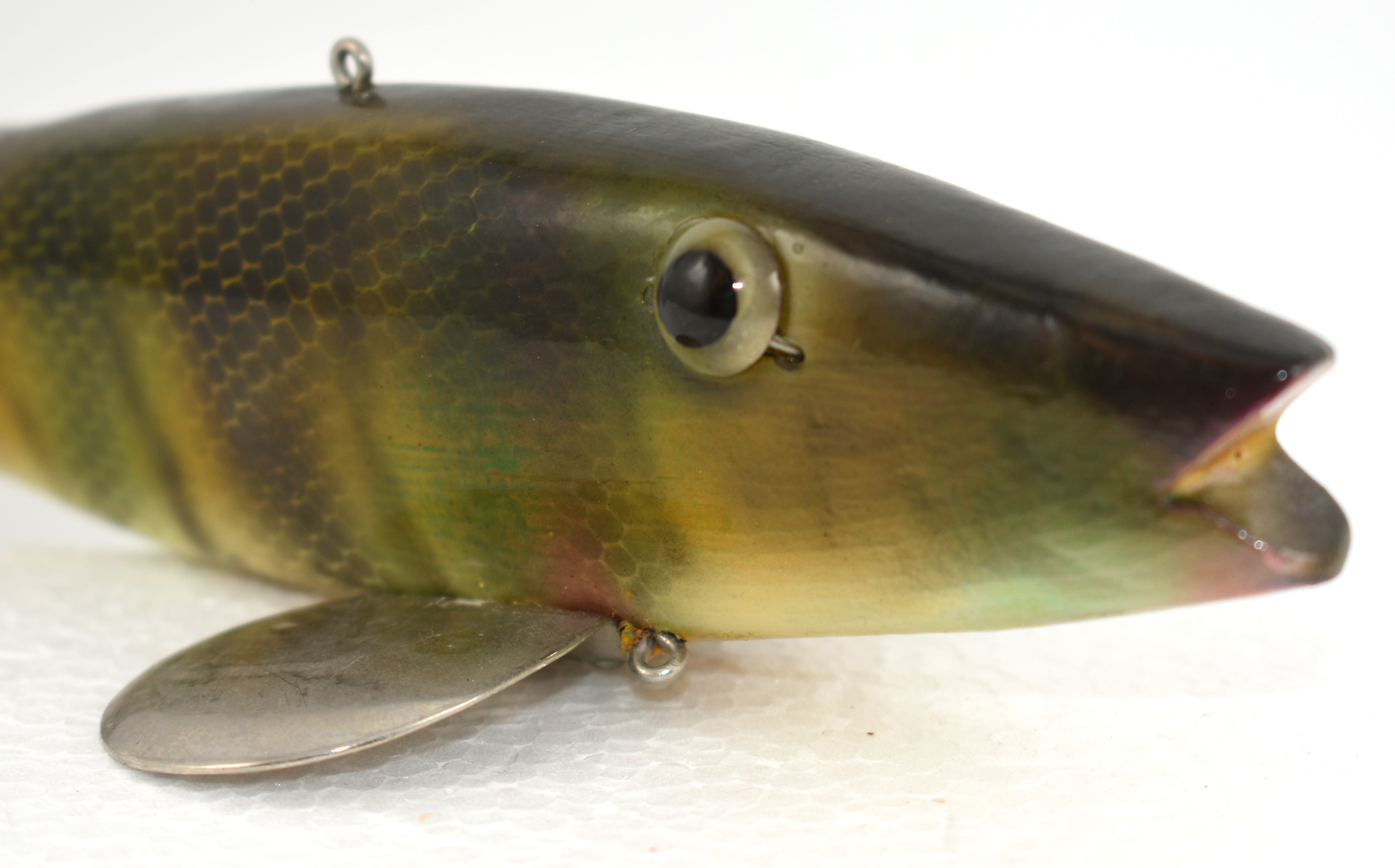 RARE Bud Stewart Ice Fishing Decoy | The Angling Marketplace