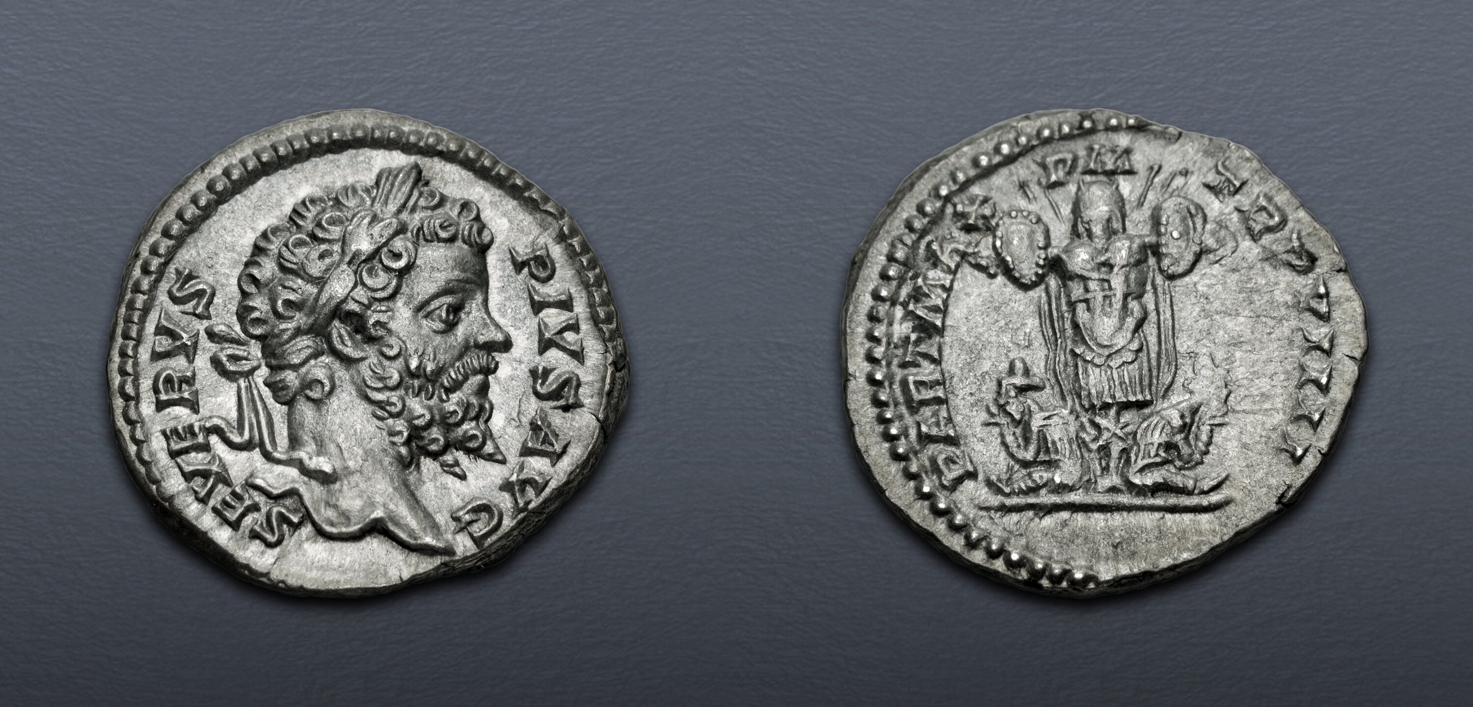 Septimius Severus. AD 193-211. AR Denarius (18.5mm, 3.72 g, 6h). Rome ...