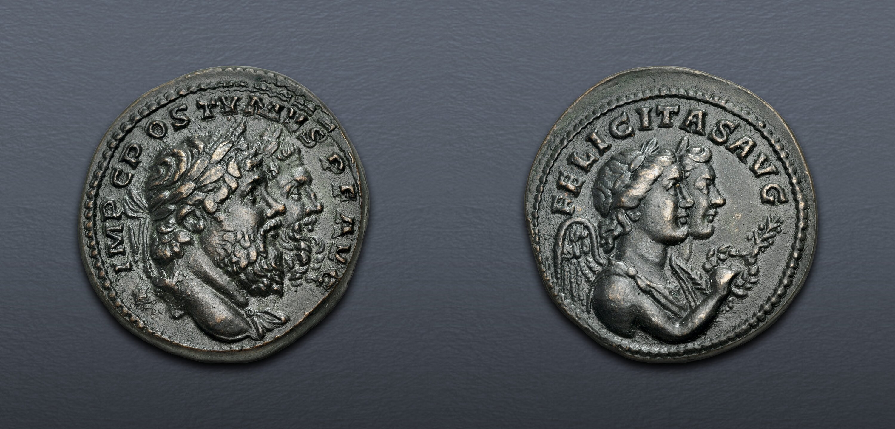 REPRODUCTIONS, ROMAN IMPERIAL. Postumus. Romano-Gallic Emperor, AD 260 ...