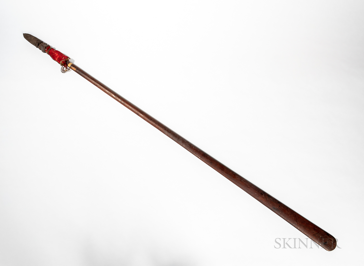 Maori Fighting Staff, Taiaha | Barnebys