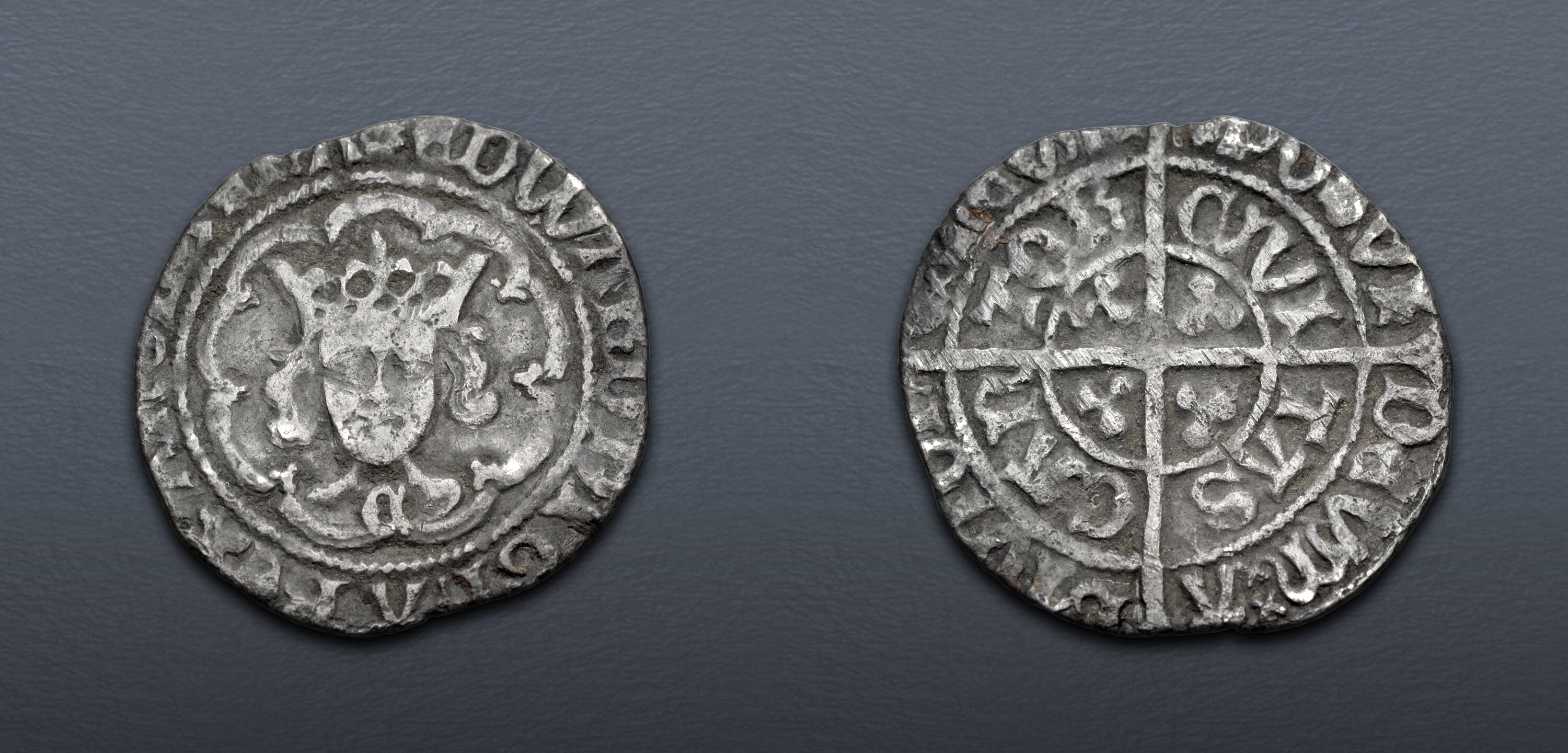 YORK (Restored). Edward IV. Second reign, 1471-1483. AR Halfgroat (18mm ...