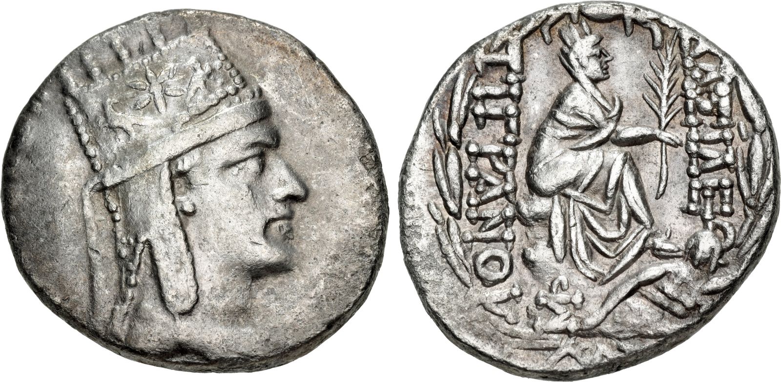 KINGS of ARMENIA. Tigranes II ‘the Great’. 95-56 BC. AR Tetradrachm ...