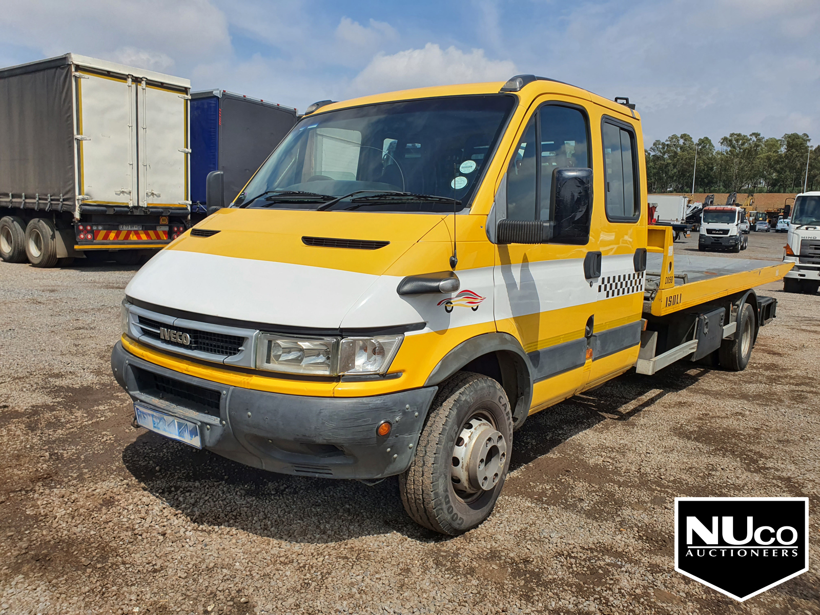 IVECO 65C17 DOUBLE CAB 4X2 ROLLBACK TRUCK WITH WINCH | NUco Auctioneers