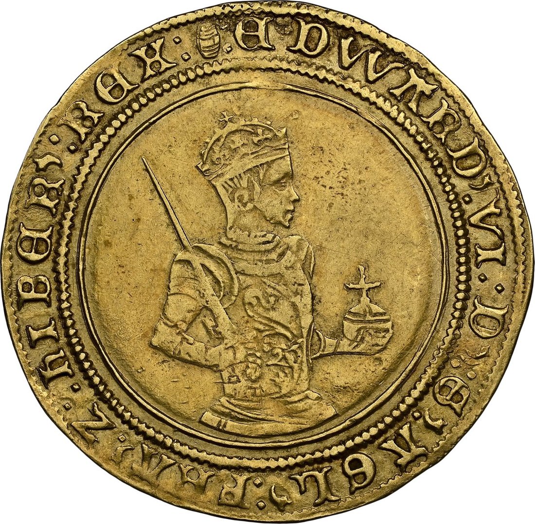 NGC XF45 | Edward VI (1547-1553), Third Period, Crown Gold, Sovereign ...