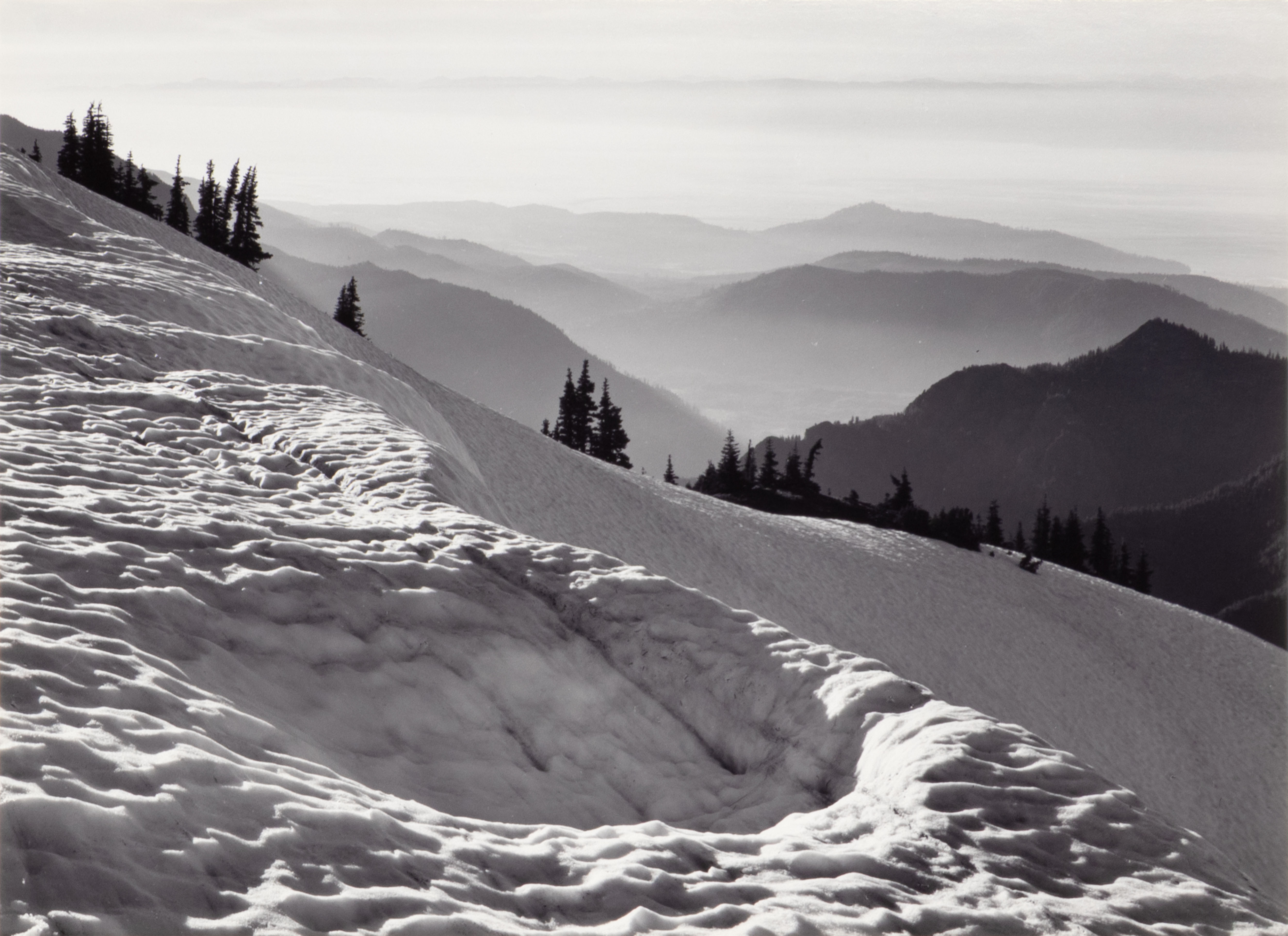 Ansel Adams (1902-1984), From Hurricane Hill, Olympic National Park ...