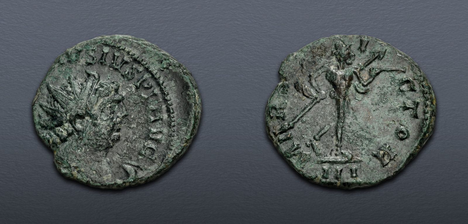 Carausius. Romano-British Emperor, AD 286-293. Antoninianus (19.5mm, 3. ...