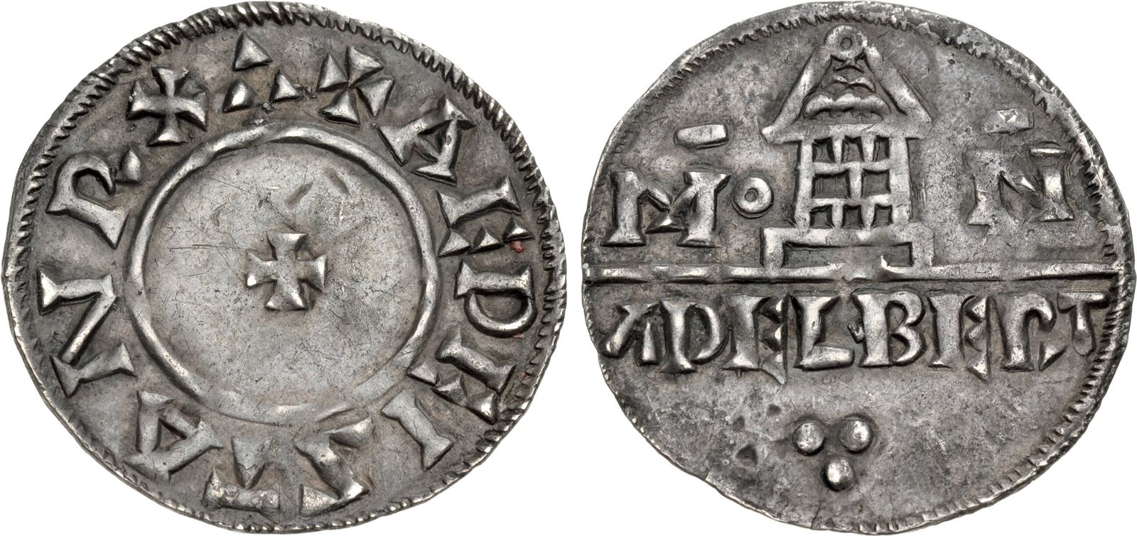 ANGLO-SAXON, Kings of Wessex. Æthelstan. 924-939. AR Penny (21mm, 1.22 ...