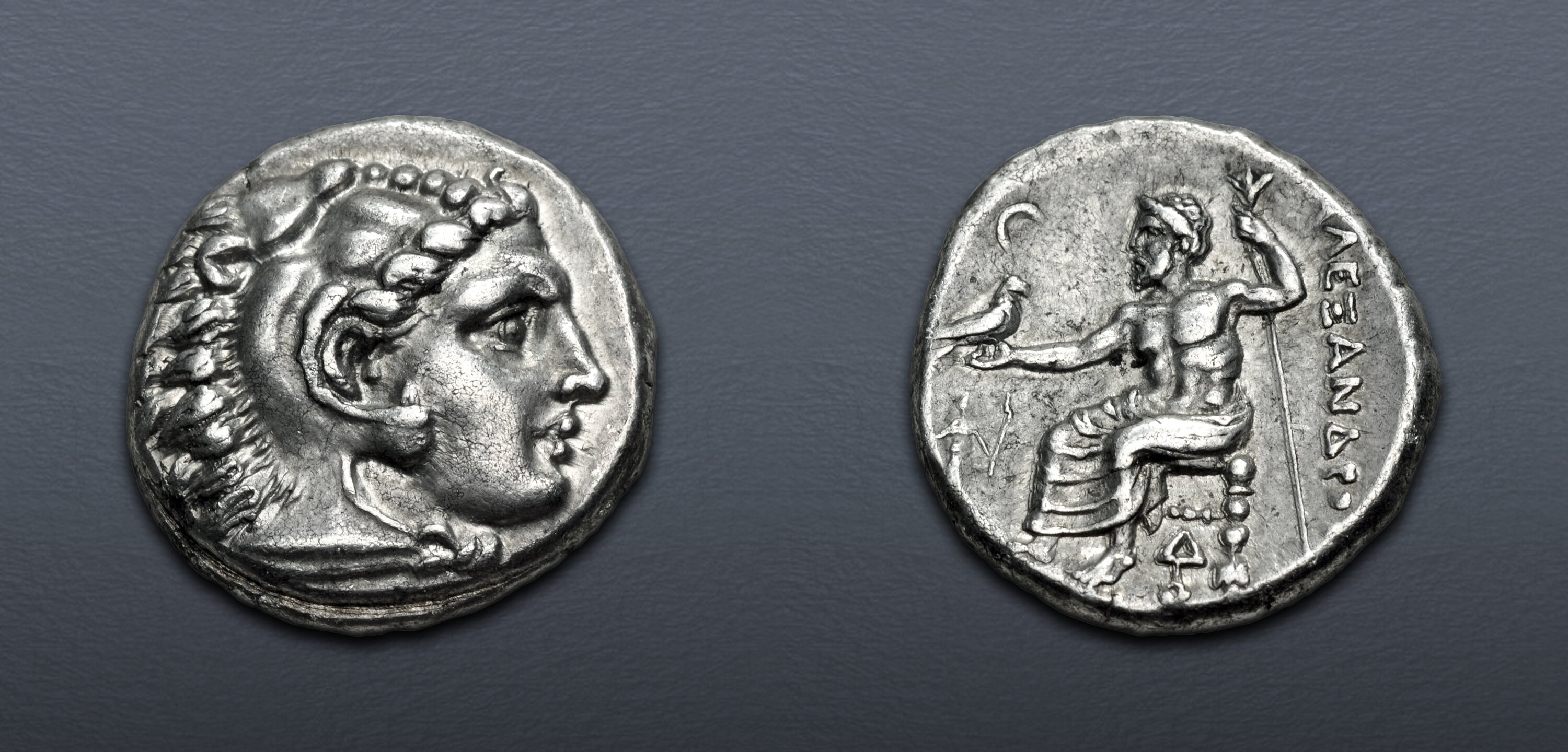 KINGS of MACEDON. Alexander III ‘the Great’. 336-323 BC. AR Drachm ...