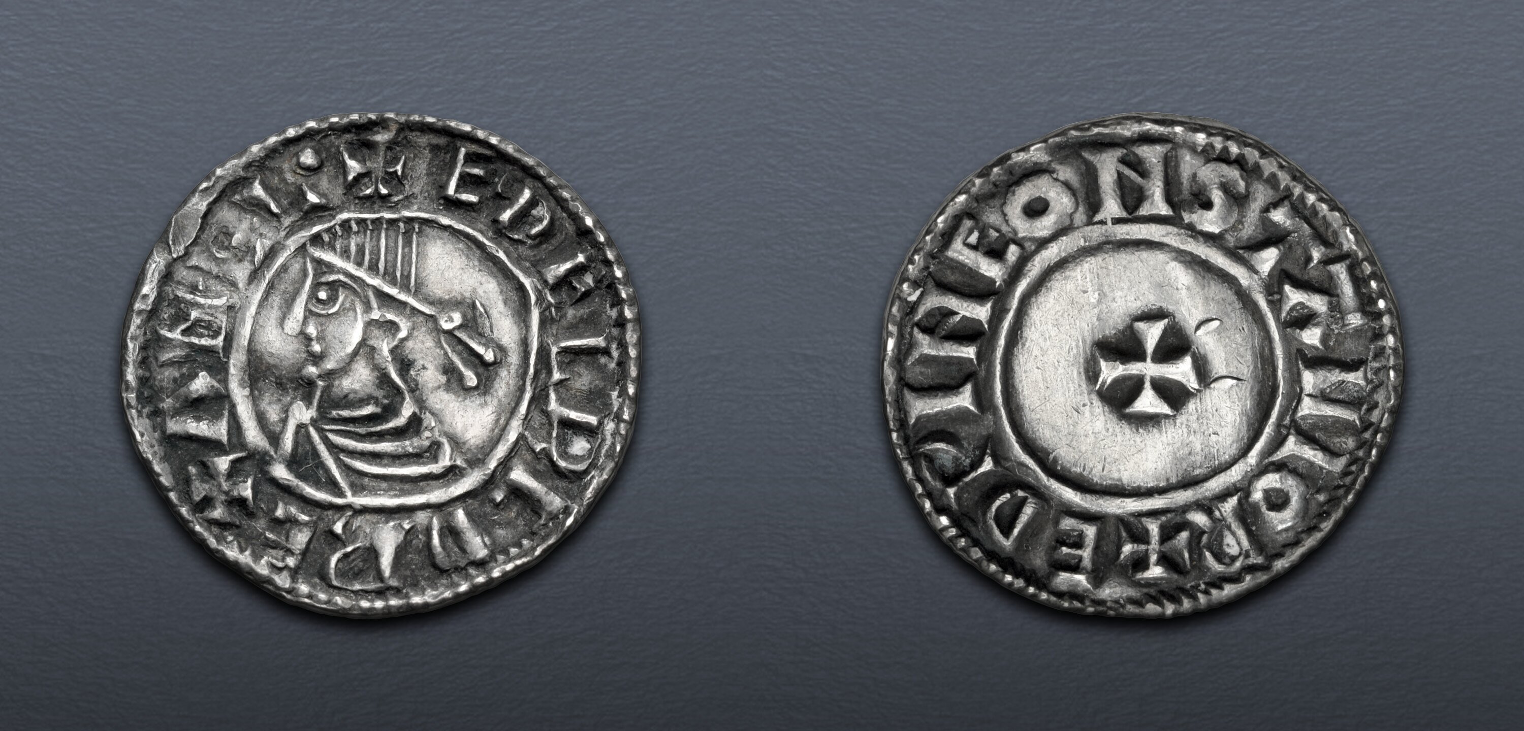 ANGLO-SAXON, Kings of All England. Æthelred II. 978-1016. AR Penny ...