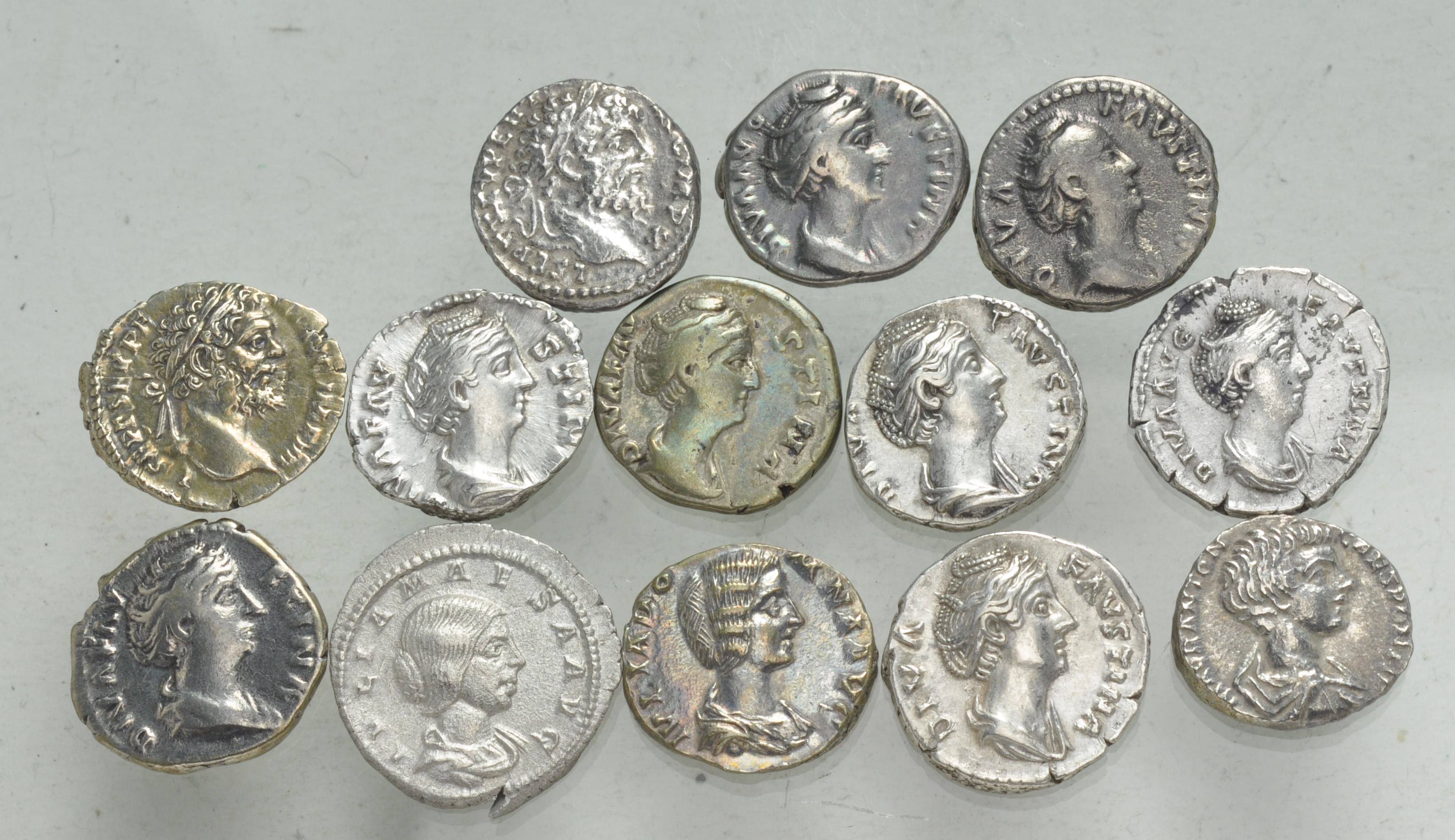 ROMAN. Imperial. Lot of thirteen (13) AR Denarii. | Classical ...