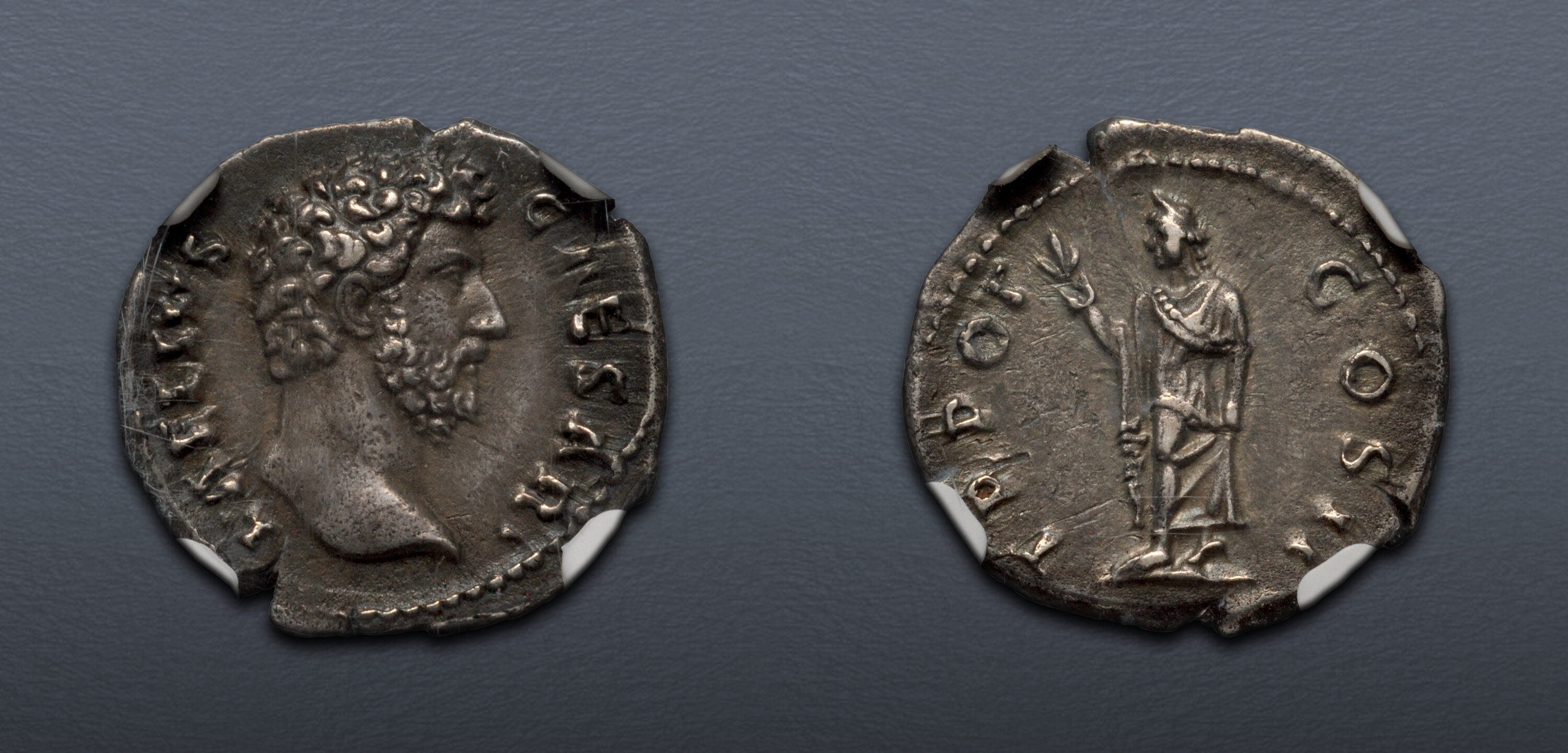 Aelius. Caesar, AD 136-138. AR Denarius (17.5mm, 2.75 g, 6h). Rome mint ...