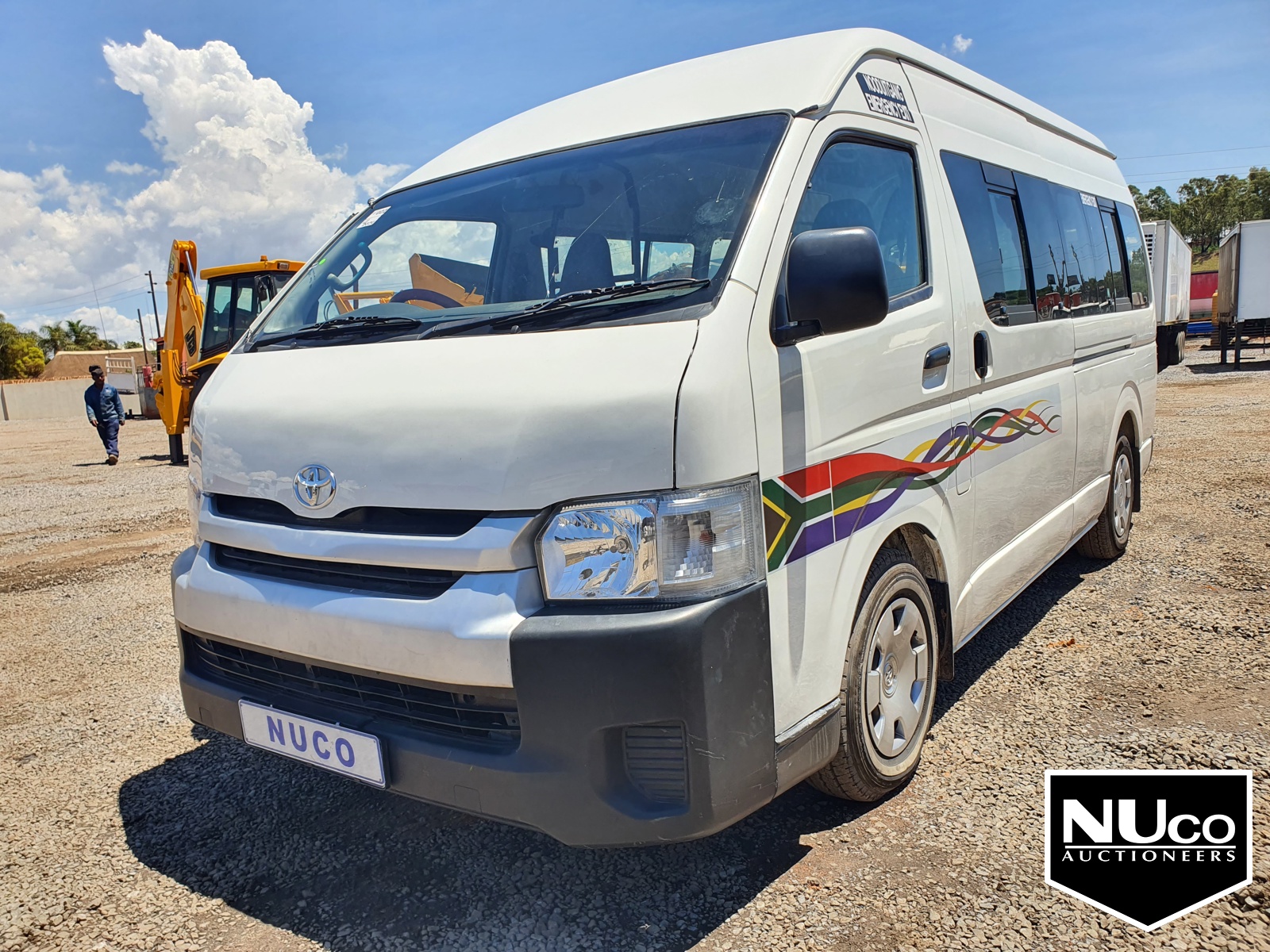2020 TOYOTA HIACE 15 SEATER PETROL MINIBUS | NUco Auctioneers