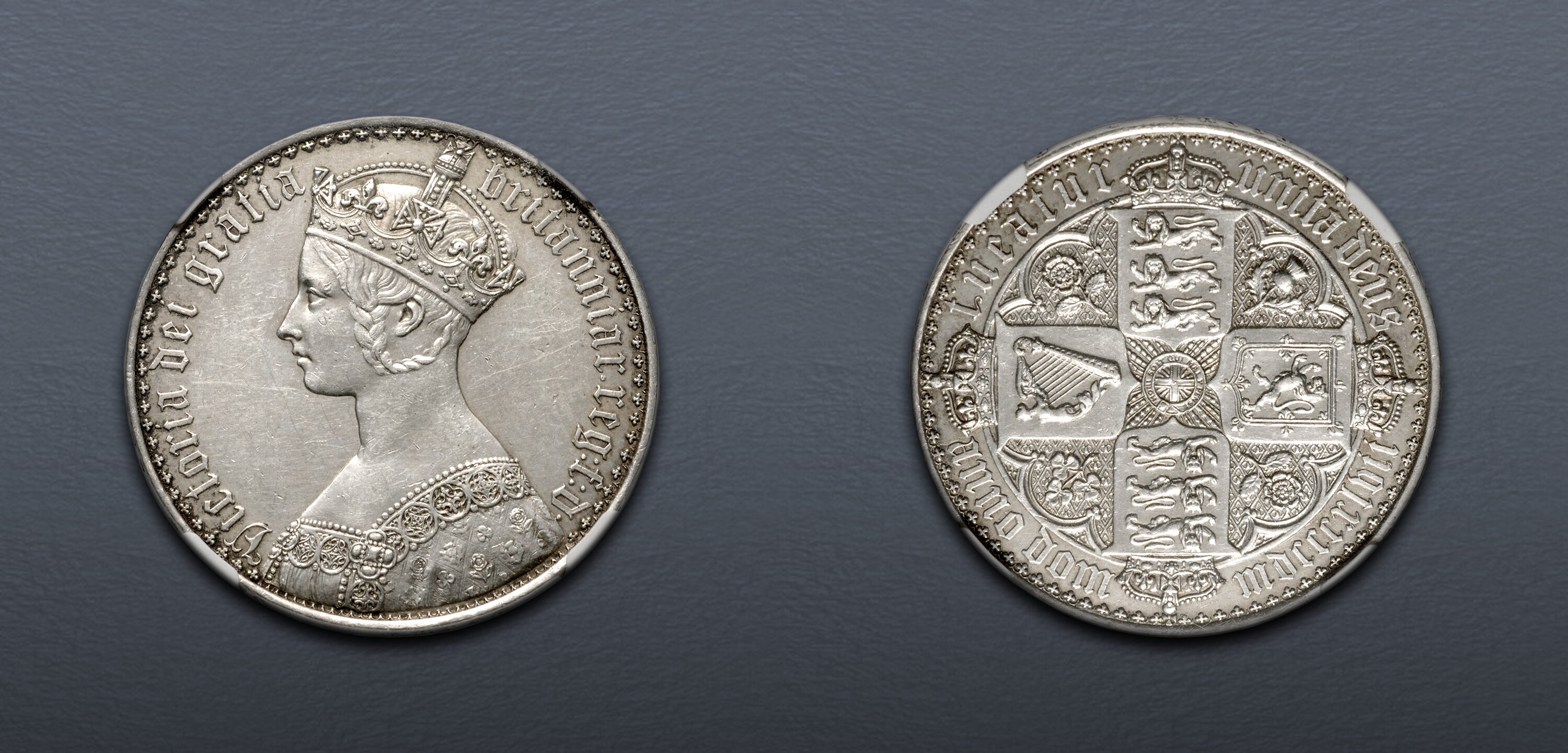 HANOVER. Victoria. 1837-1901. Proof AR Crown. Dated 1847 and RY ...