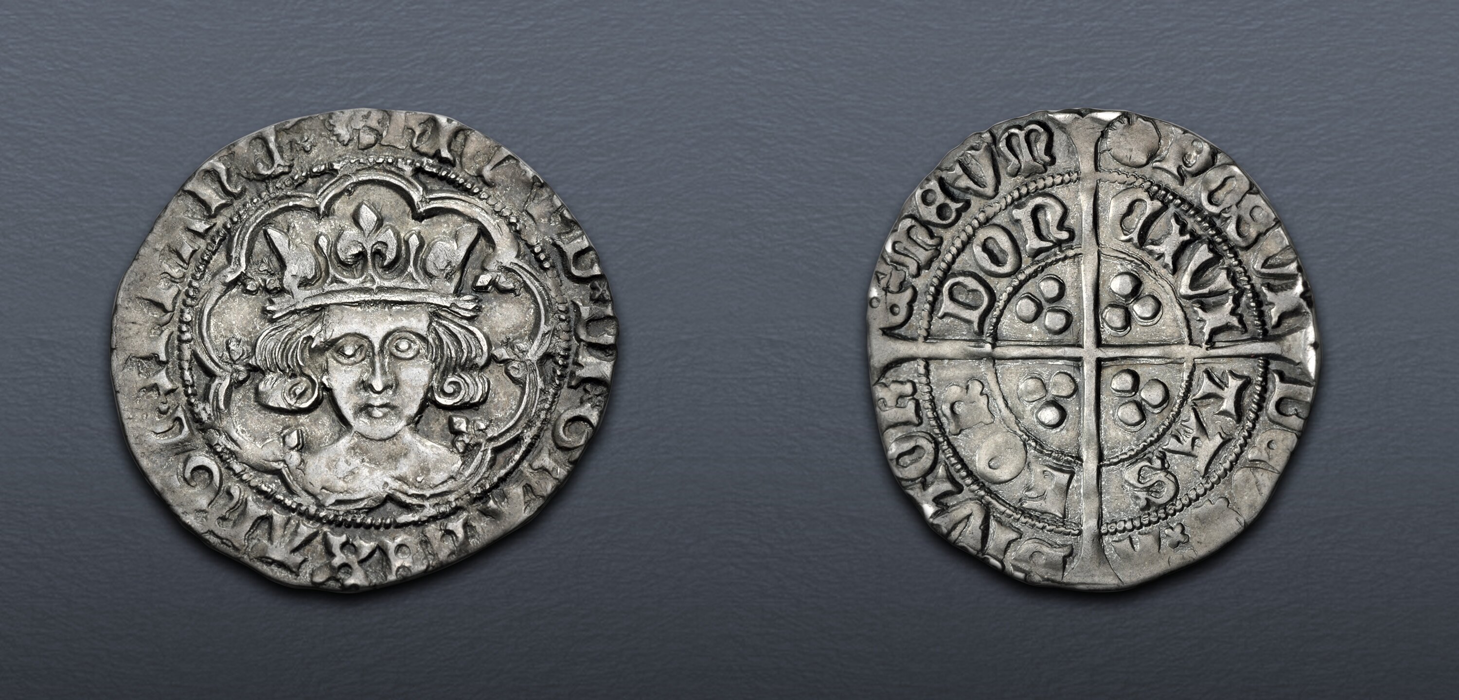 YORK (Restored). Richard III. 1483-1485. AR Groat (26mm, 3.18 g, 10h ...