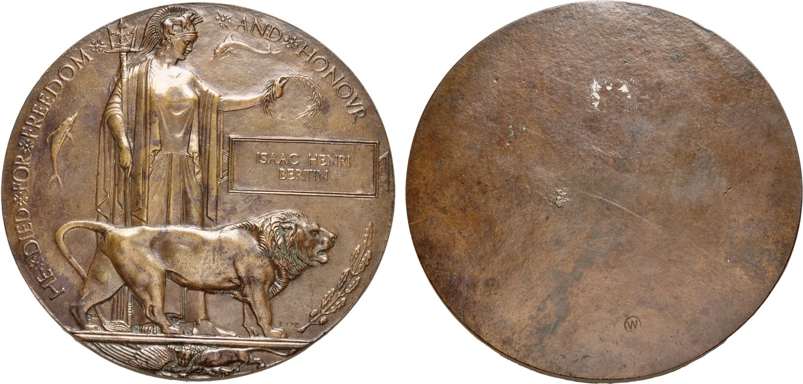 WINDSOR. temp. George V. 1910-1936. Æ Medal (120mm, 356.1 g). World War ...