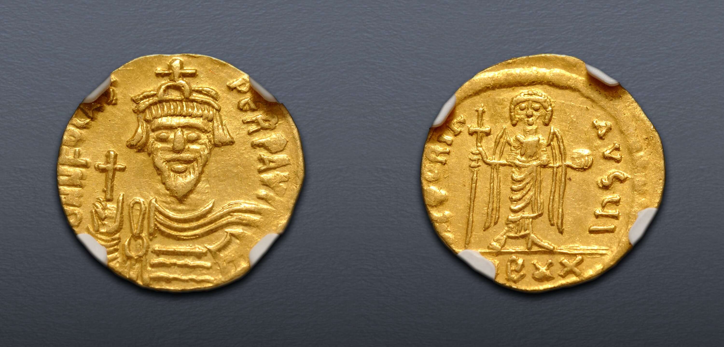 Phocas. 602-610. AV Solidus (19mm, 3.58 g, 6h). Light weight issue of ...