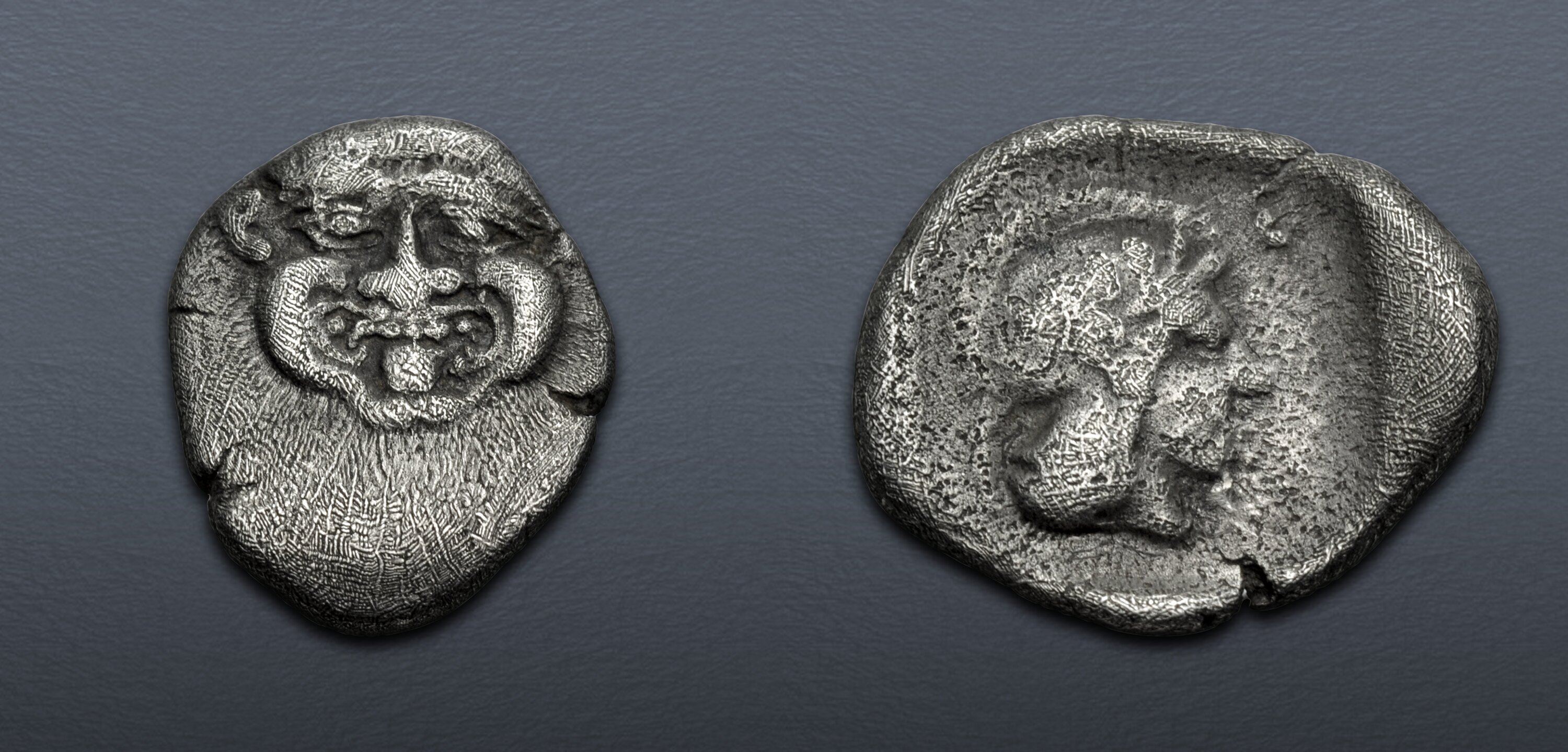 PISIDIA, Selge. 5th century BC. AR Obol (10mm, 1.00 g, 3h). Near VF ...