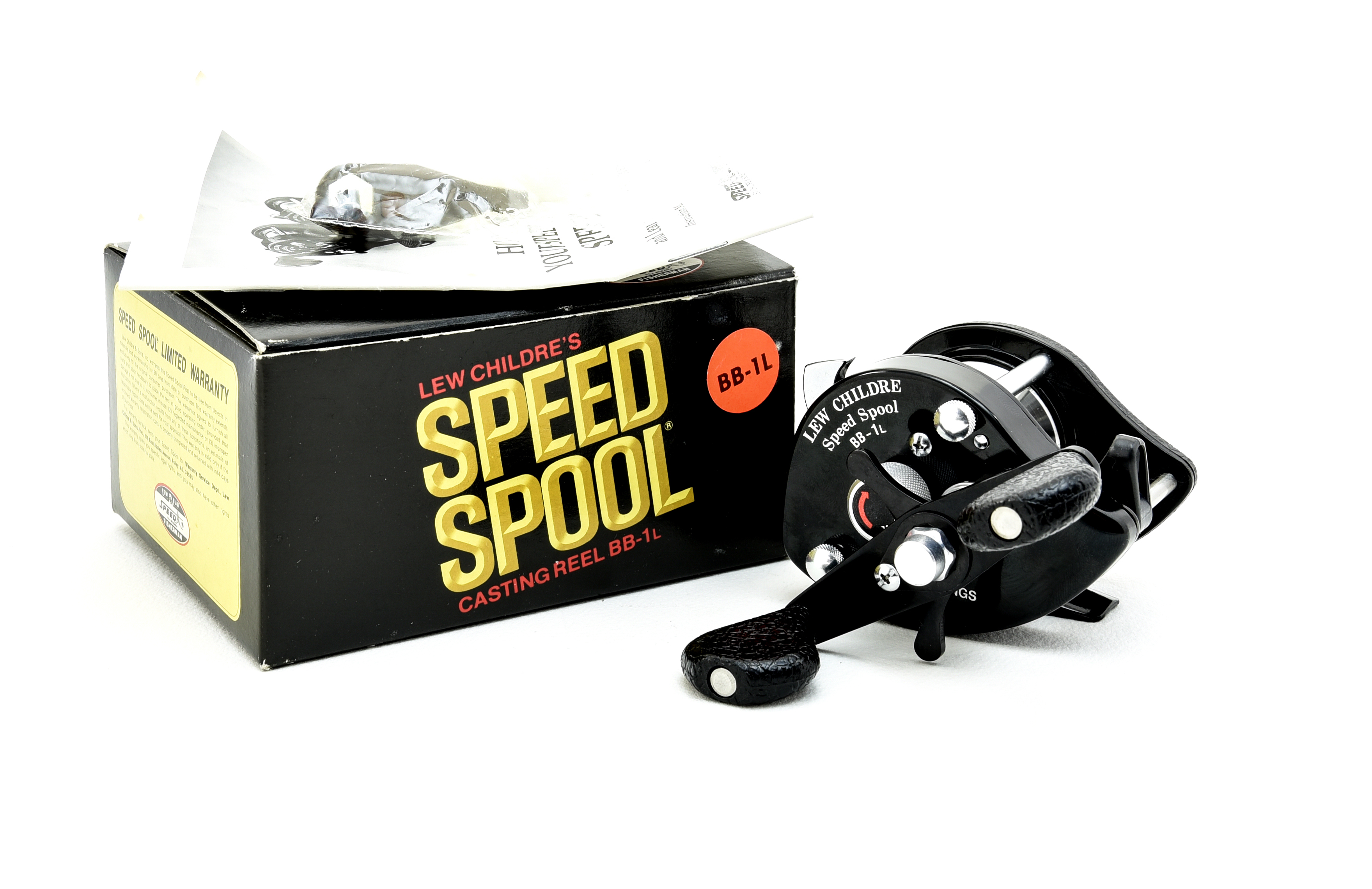 Lew Childre's Speed Spool Reel, Box, papers | The Angling Marketplace