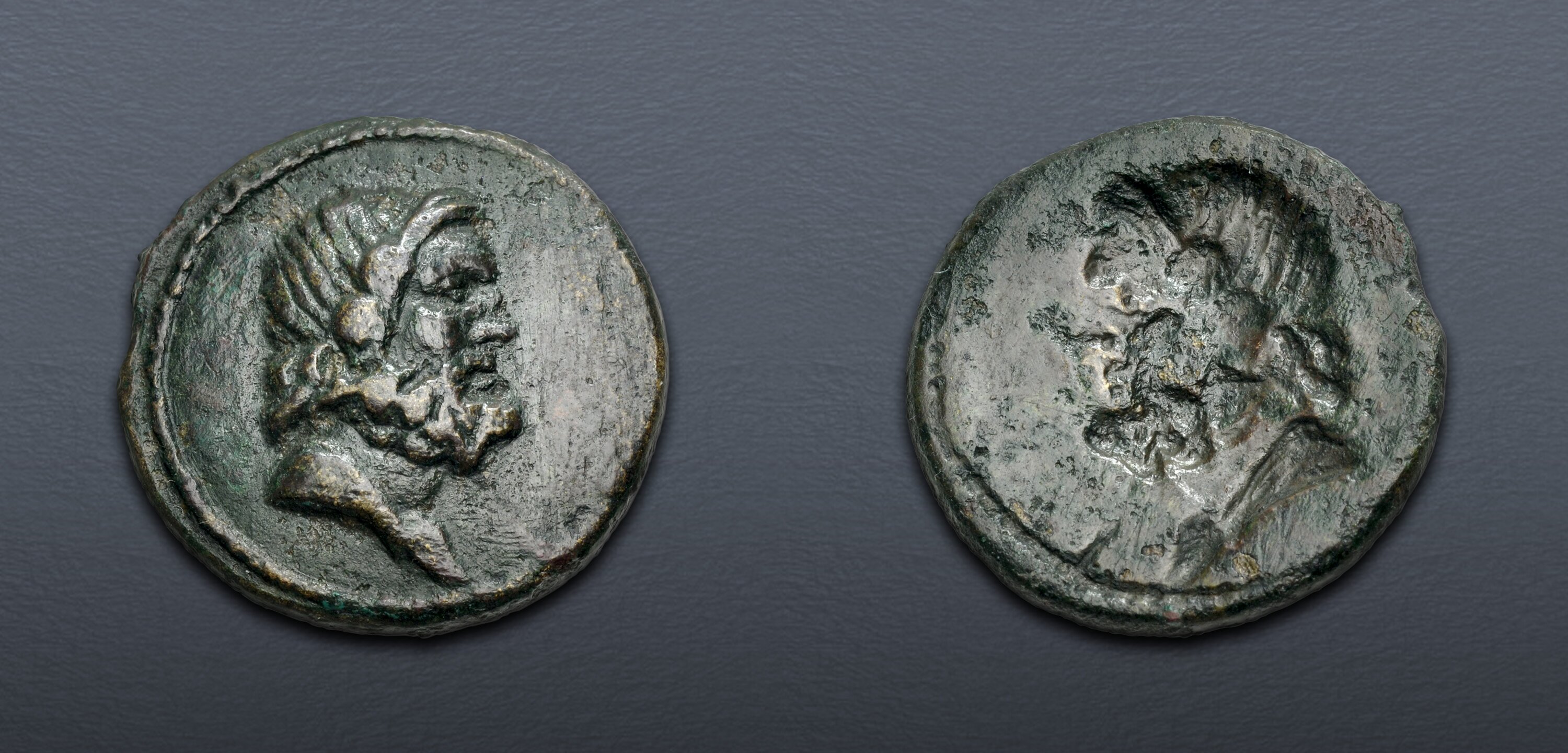 THRACE, Perinthus. Antonine Era. Circa AD 120-175. Æ Hemiassarion (22mm ...
