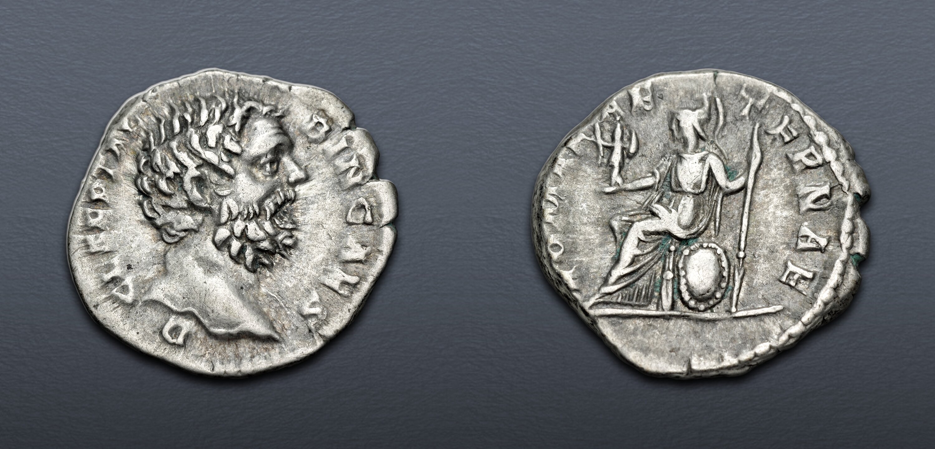 Clodius Albinus. As Caesar, AD 193-195. AR Denarius (19mm, 3.66 g, 7h ...