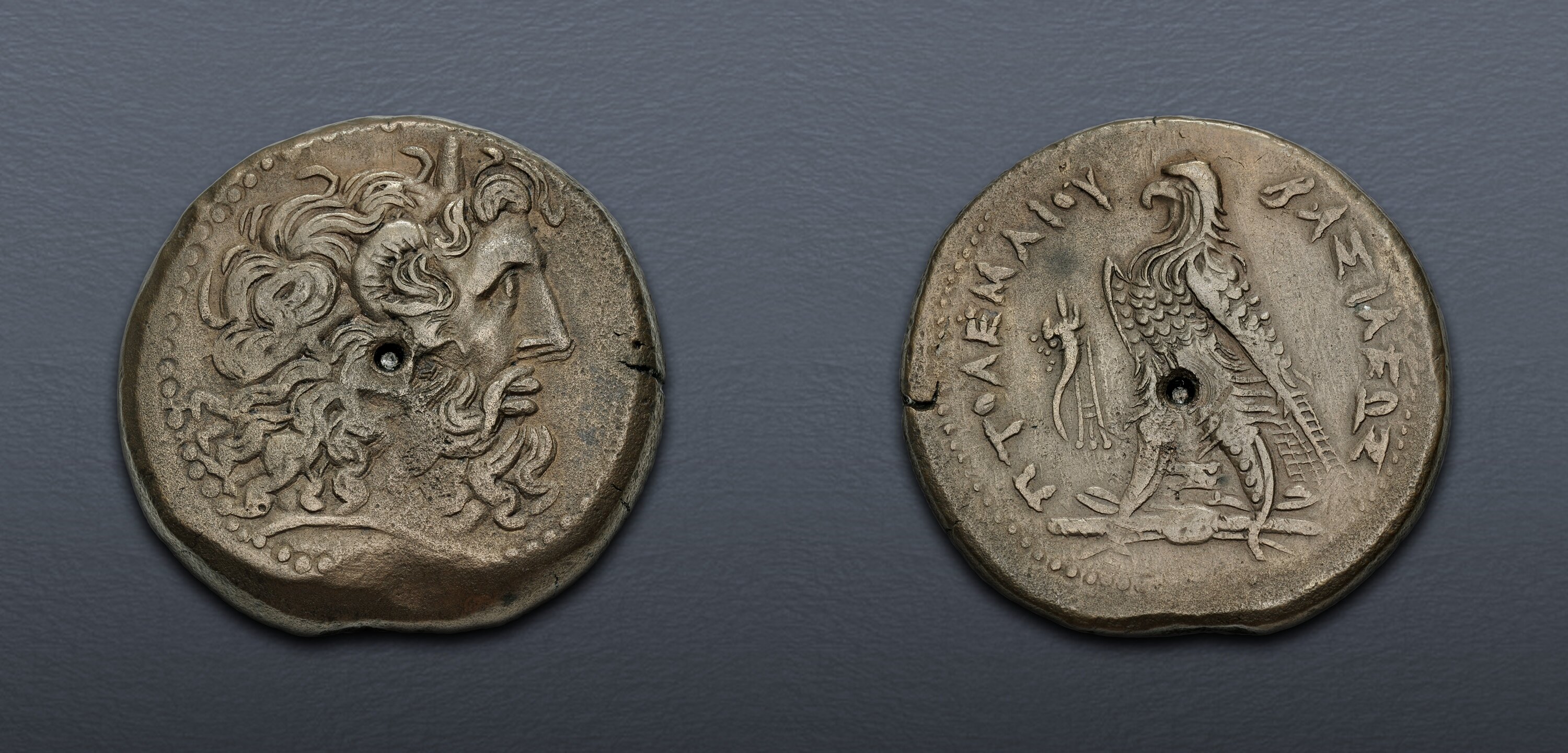 PTOLEMAIC KINGS of EGYPT. Ptolemy IV Philopator. 222-205/4 BC. Æ Drachm ...