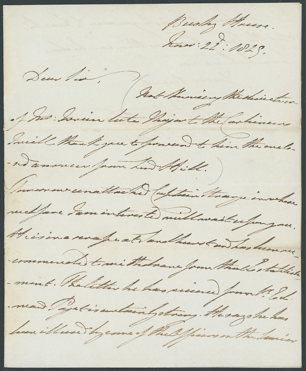 Great Britain Royalty King William IV 1829 Two page autograph letter ...