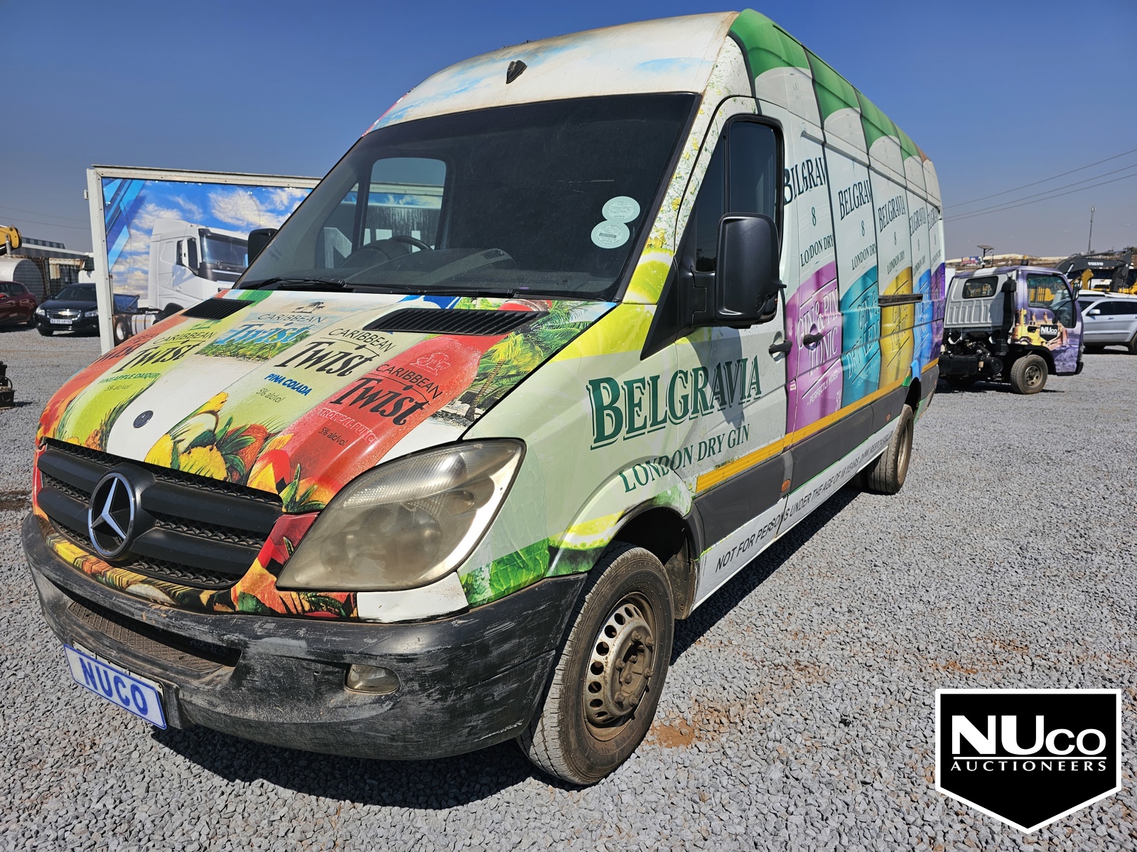 MERCEDES BENZ SPRINTER 519 CDI PANEL VAN WITH LEXUS V8 CONVERSION ...