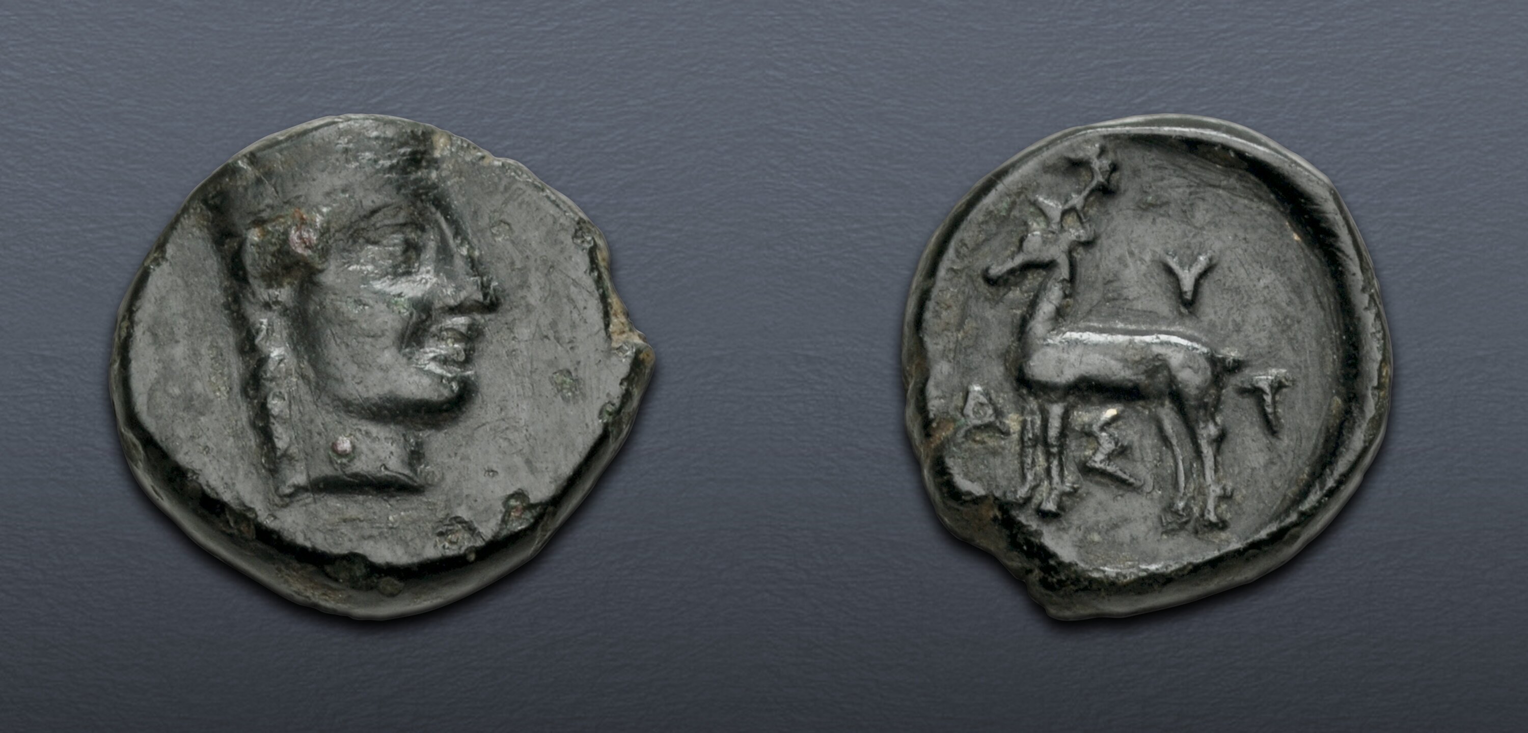 MYSIA, Astyra. 4th century BC. Æ (9mm, 0.81 g, 2h). VF. | Classical ...