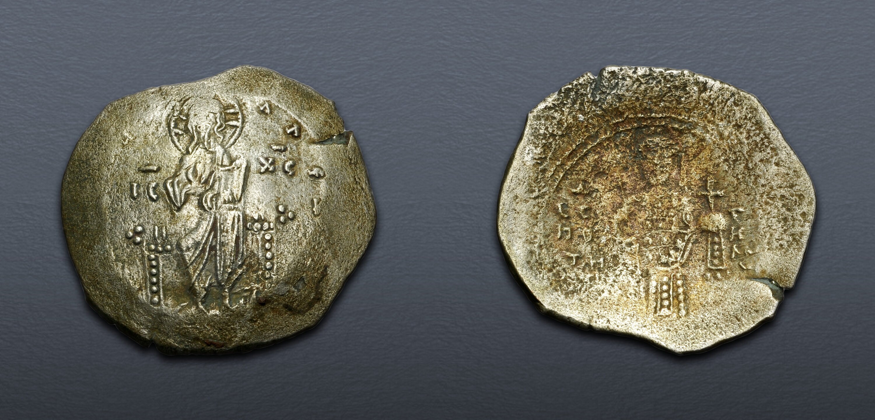 Alexius I Comnenus. 1081-1118. BI Trachy (25mm, 4.20 g, 6h). Post ...