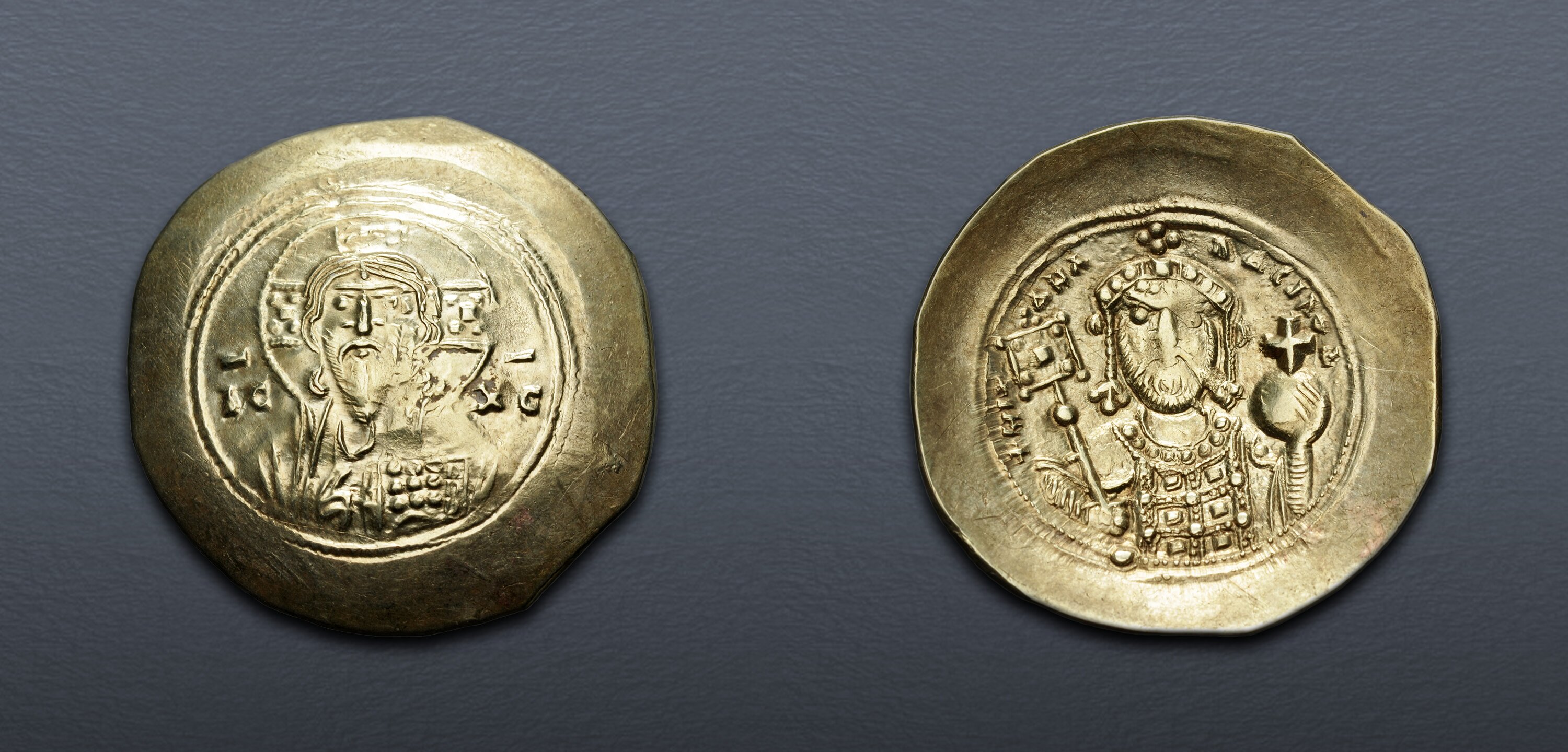 Michael VII Ducas. 1071-1078. EL Histamenon Nomisma (27mm, 4.27 g, 6h ...