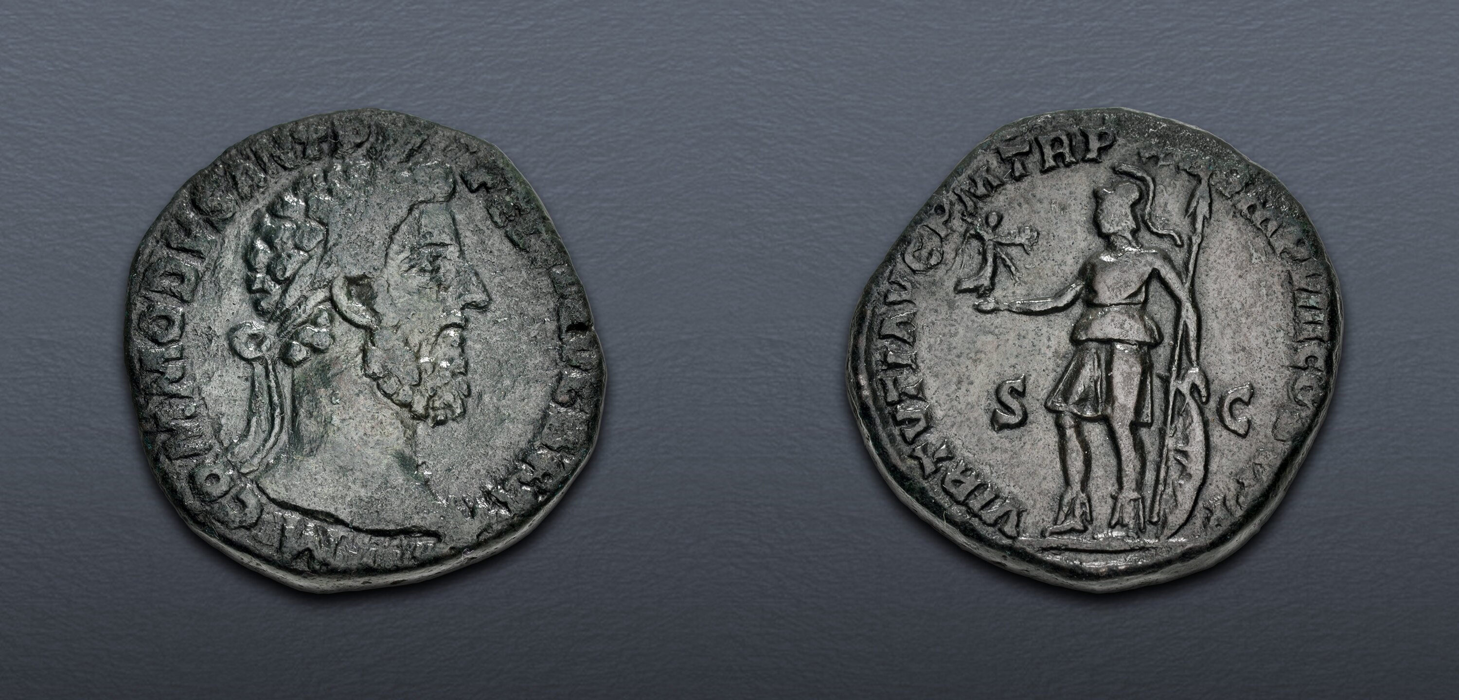 Commodus. AD 177-192. Æ Sestertius (28mm, 20.82 g, 11h). Rome mint ...