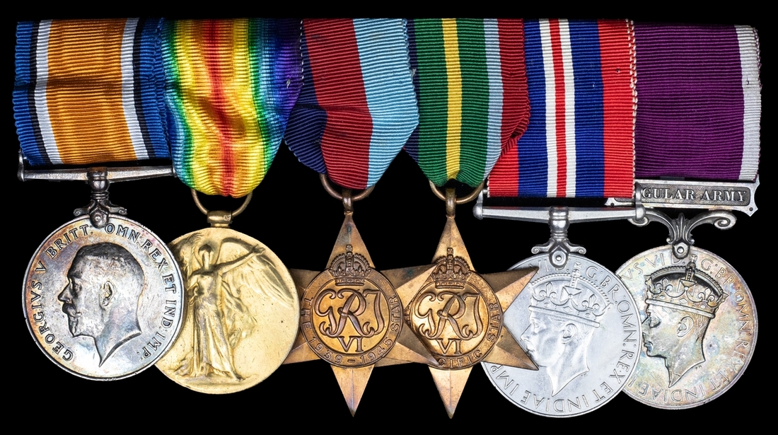 Six: Battery Quartermaster-Sergeant A. J. Waldock, Royal Artillery late ...