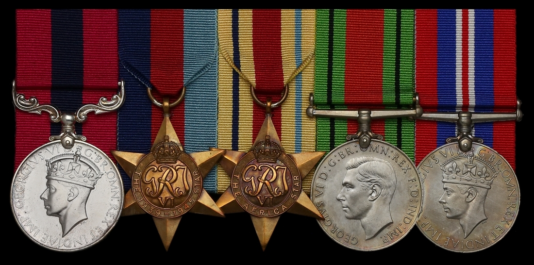 A very rare Second War ‘Madagascar Operations’ D.C.M. group of five ...