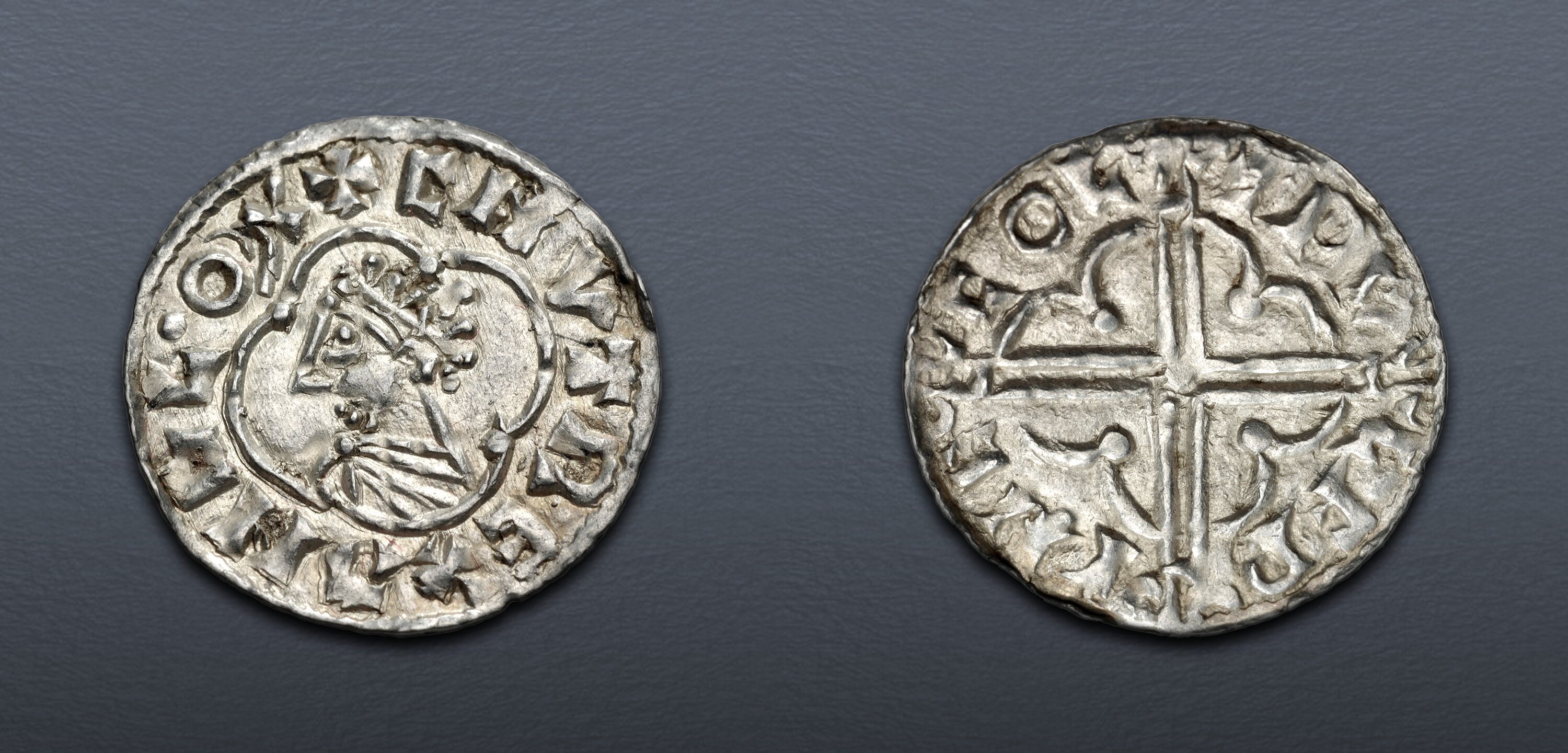 ANGLO-SAXON, Kings of All England. Cnut. 1016-1035. AR Penny (19mm, 0. ...