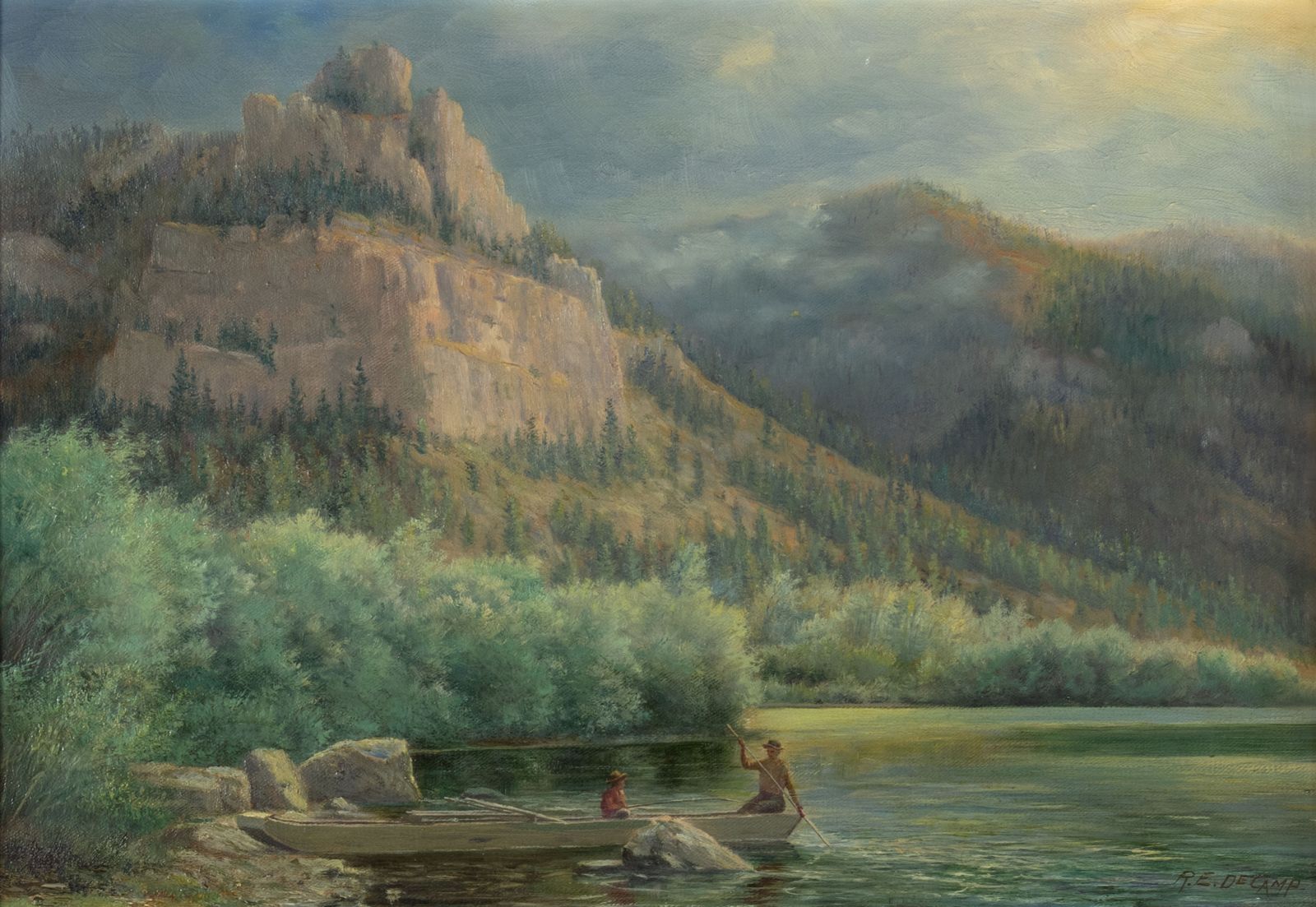 Ralph Earl DeCamp (1858-1936), Gates of the Mountains | Jackson Hole ...