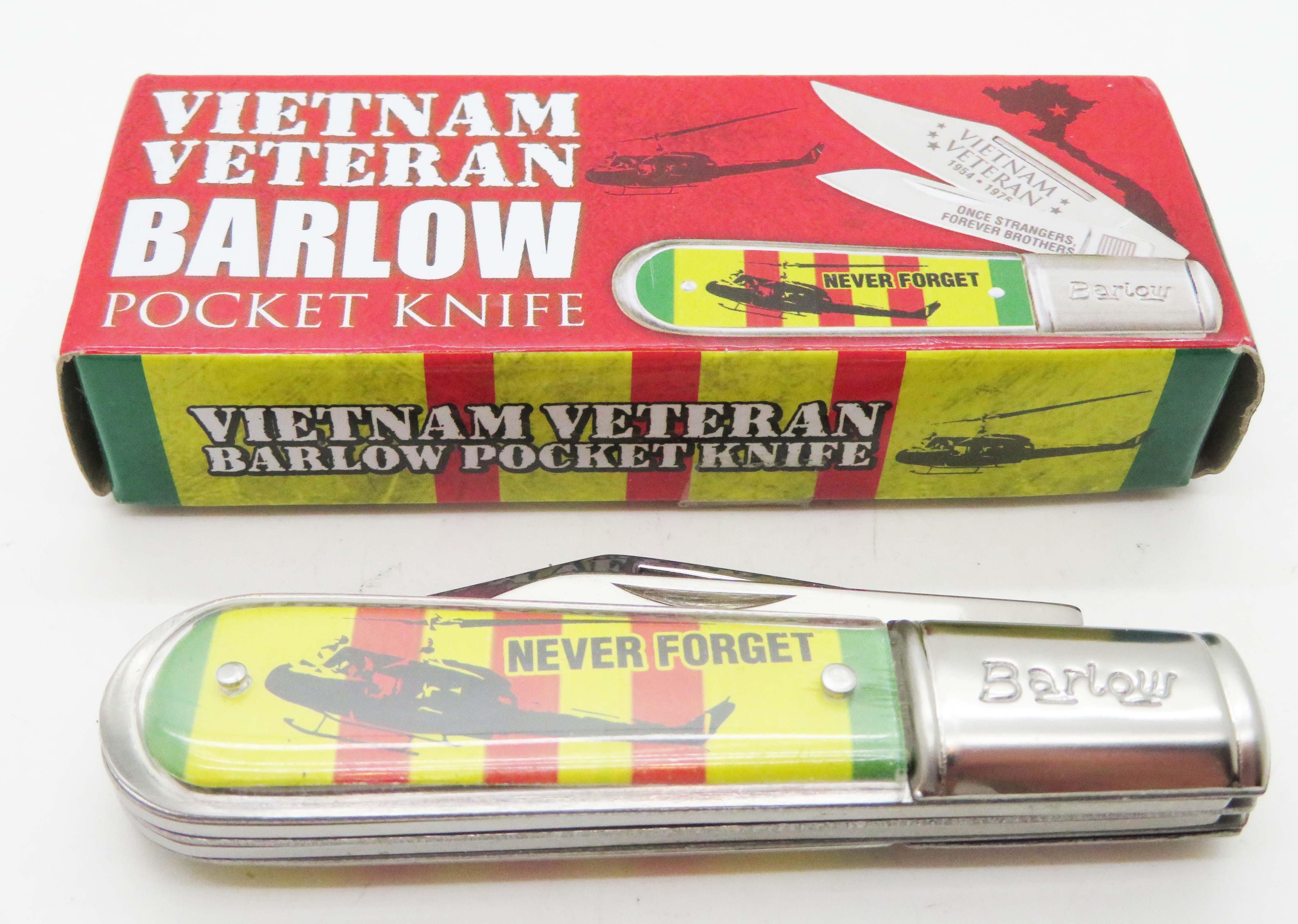 New Vietnam Veteran Barlow Knife | The Angling Marketplace